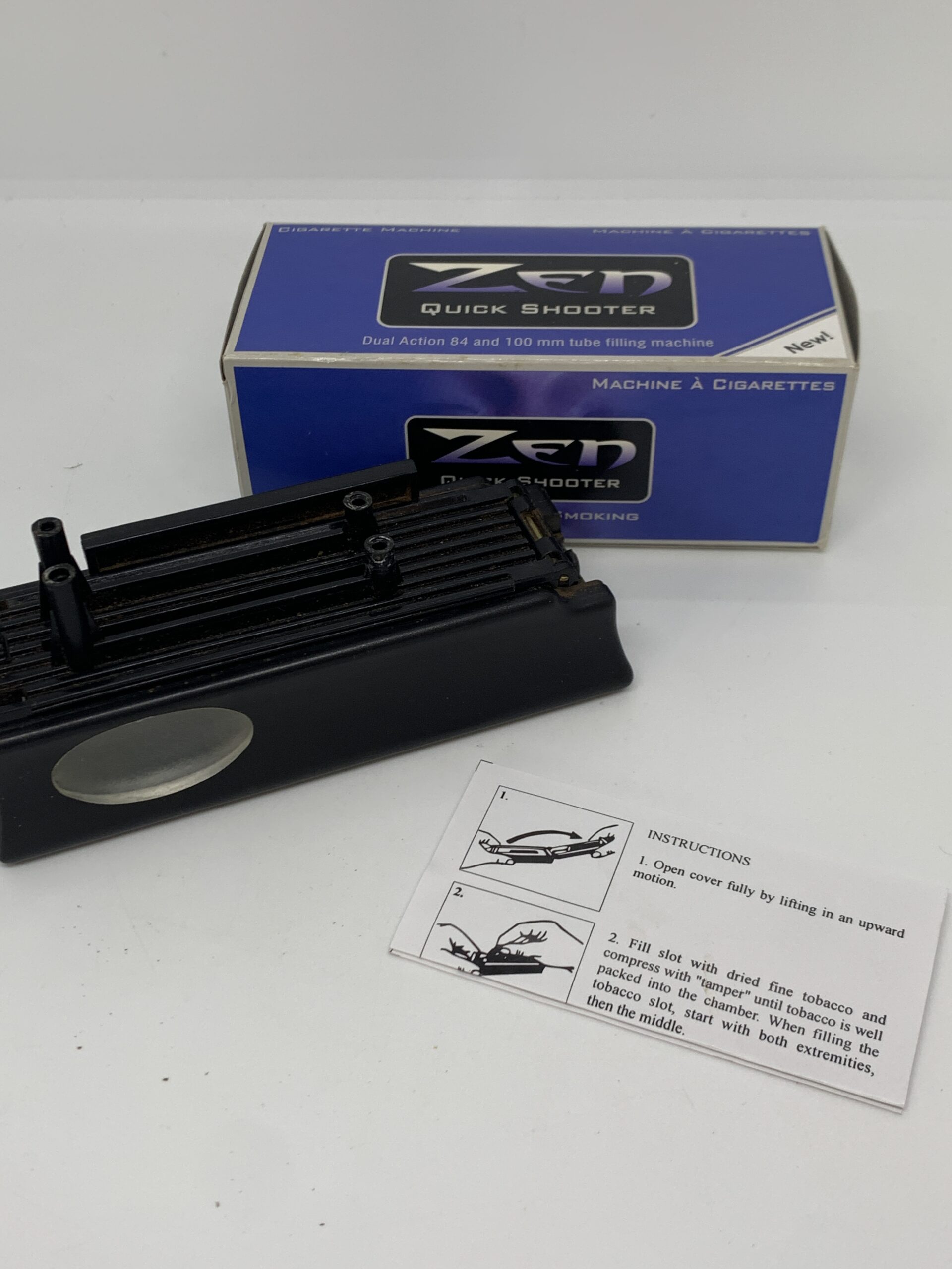 Zen Quick Shooter and Flarus King Size Tubes - Vintage Keepsakes