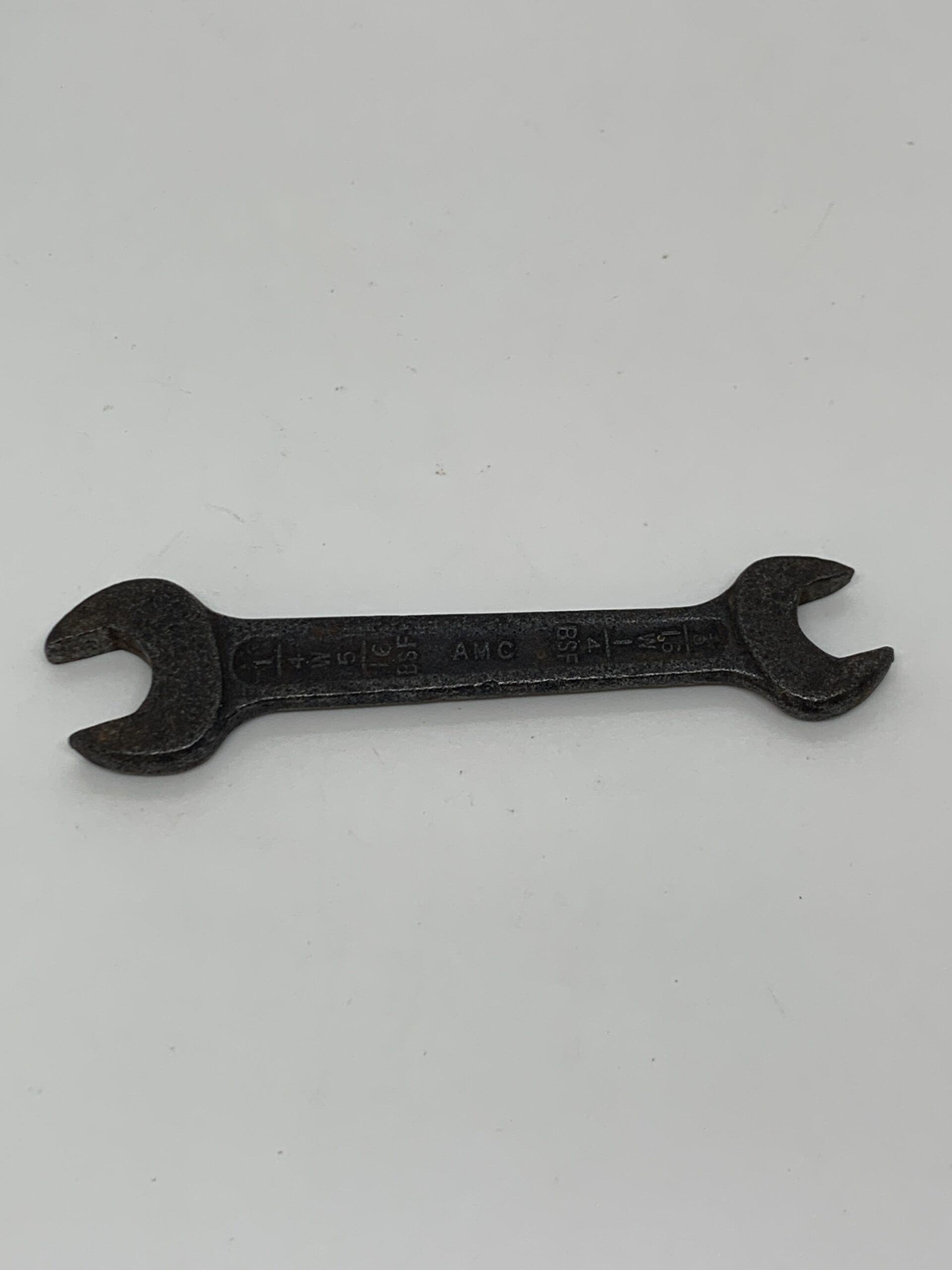 Vintage AMC Open End Spanner - 3/16 W 1/4 BSF - 1/4 W 5/16 BSF ...