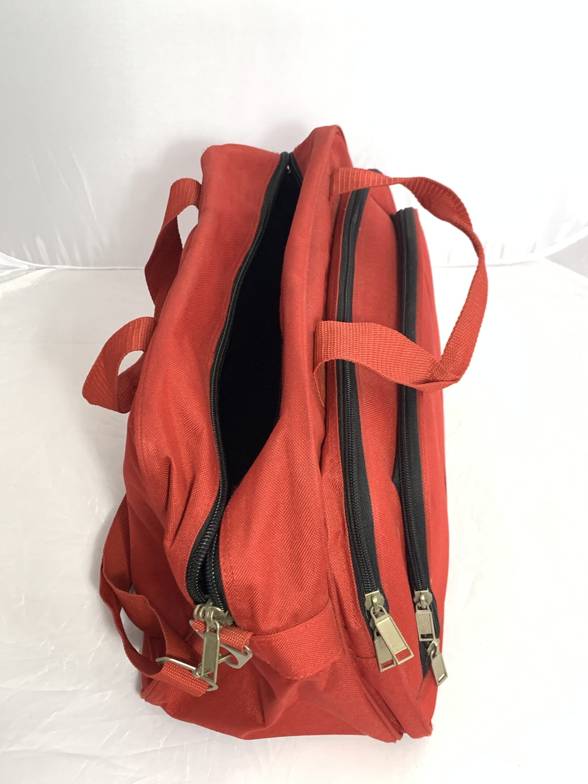 Red Carry Bag - Vintage Keepsakes
