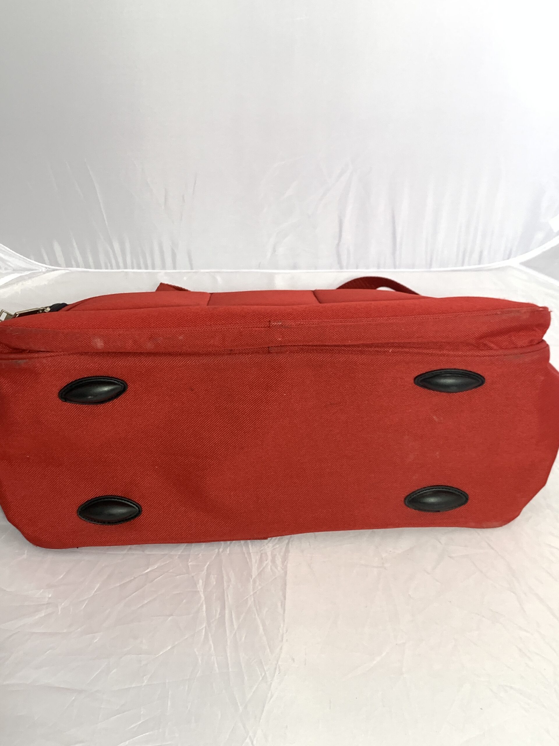 Red Carry Bag - Vintage Keepsakes