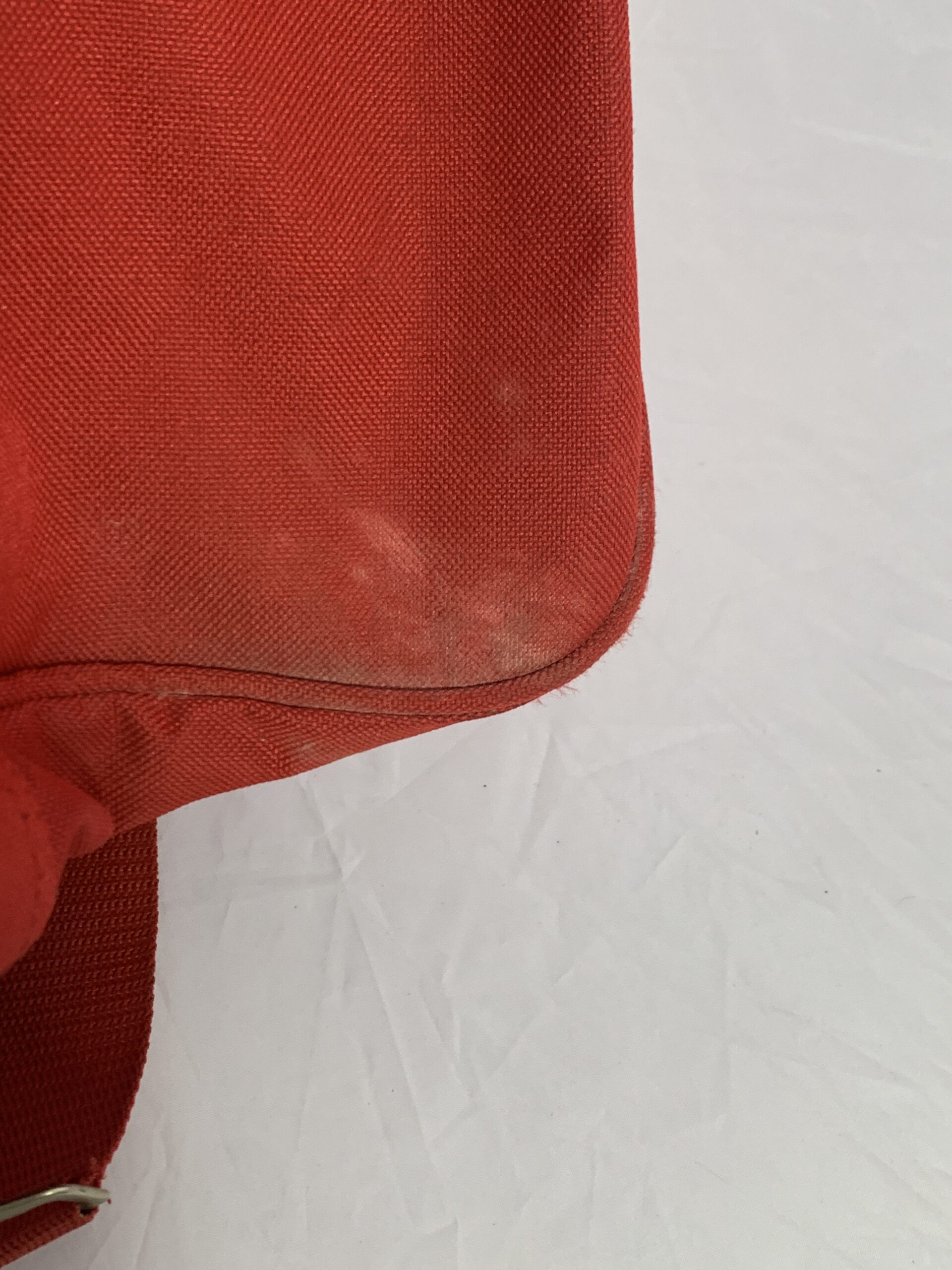 Red Carry Bag - Vintage Keepsakes