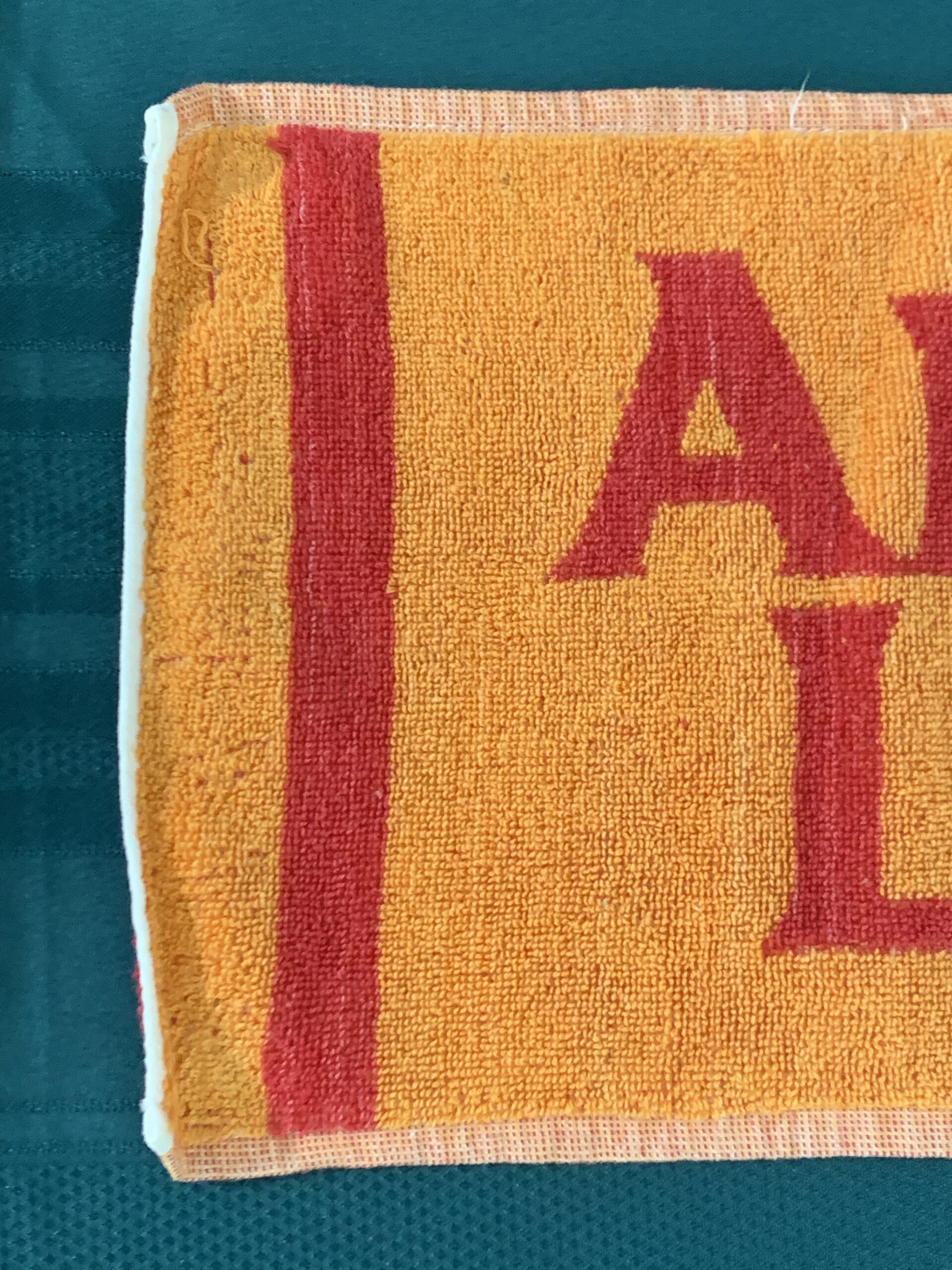 Abbots Lager Towelling Bar Mat 59x23cm - Vintage Keepsakes