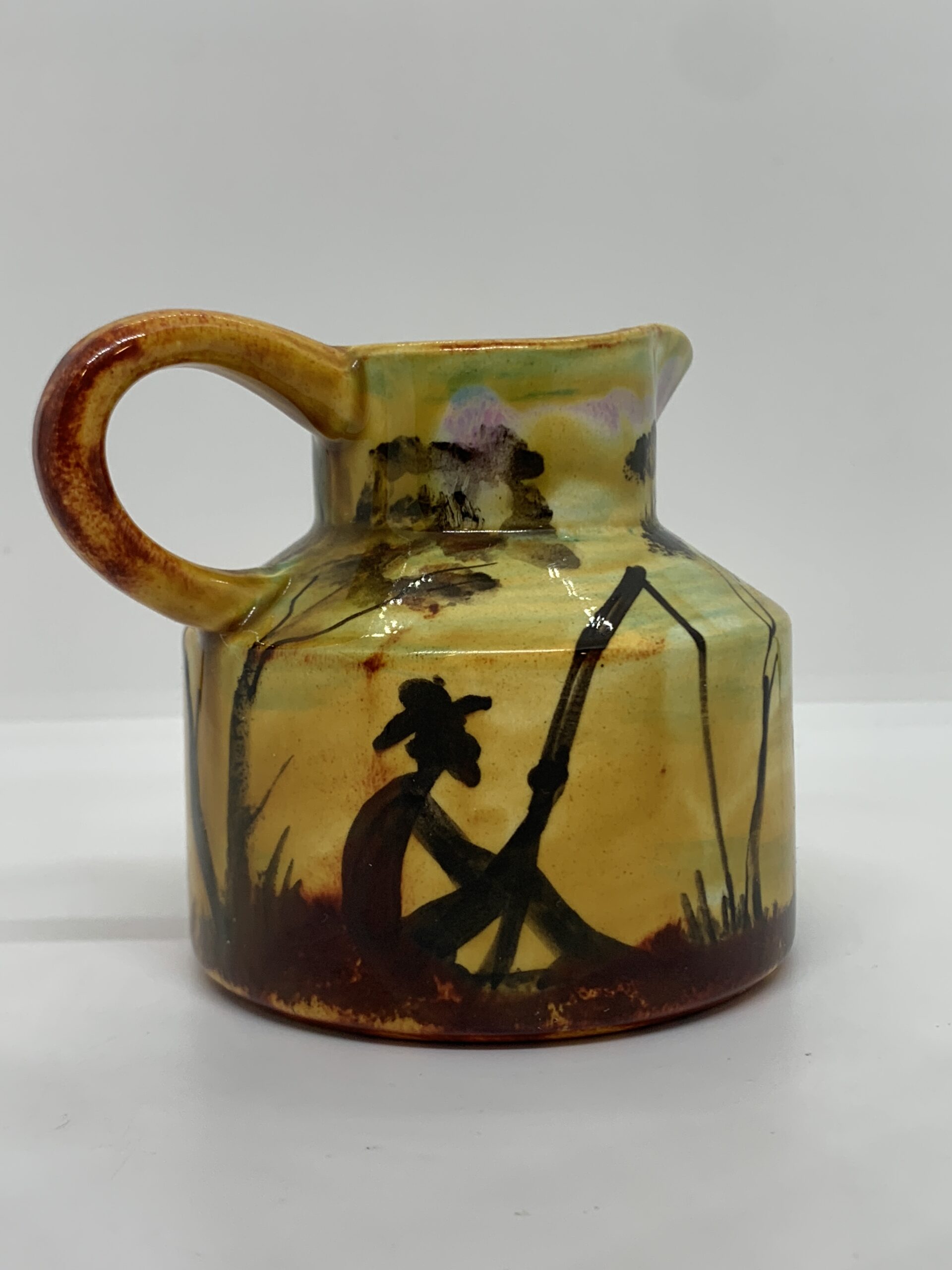 Rich River Australian Pottery Jug approx 9cm - Christian Vocke Graham ...