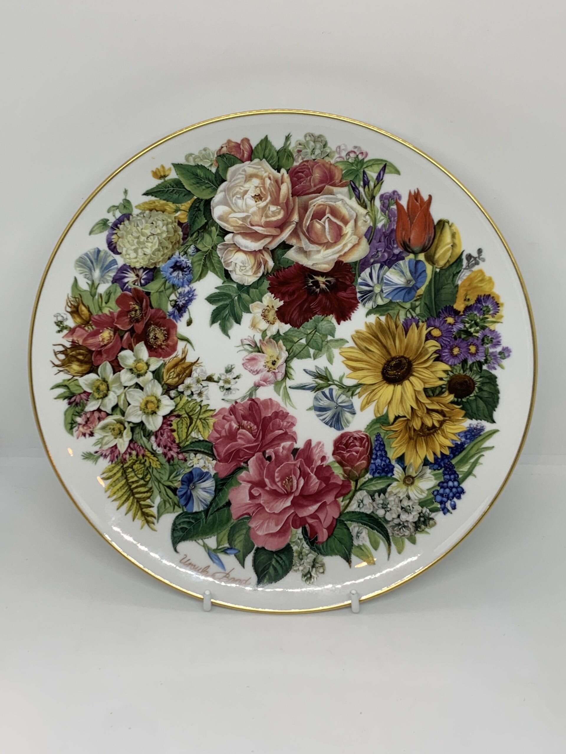 Hutschenreuther Ursula Band Collector Plate (Grand Finale 89) 26cm ...