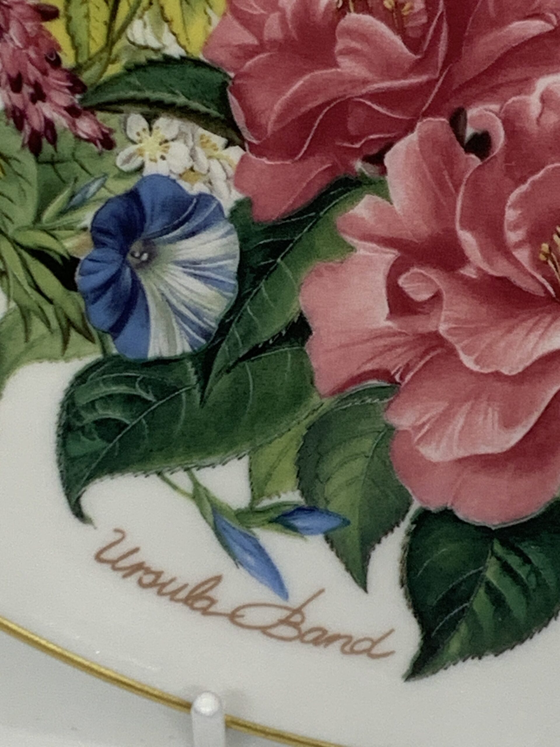 Hutschenreuther Ursula Band Collector Plate (Grand Finale 89) 26cm ...