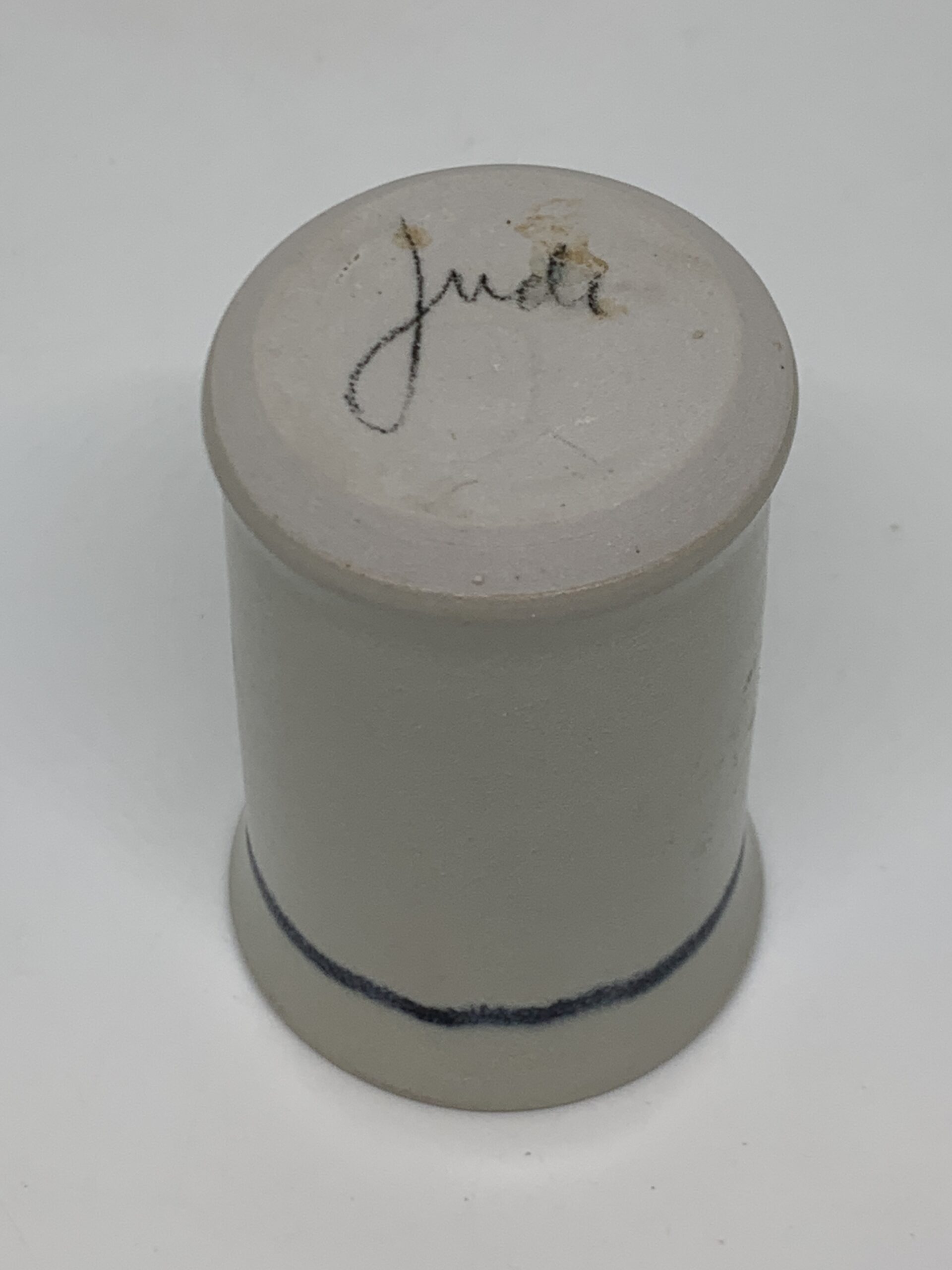 Thin Australian Pottery Vase 8cm marked - Judi (Judi McCrum) - Vintage ...