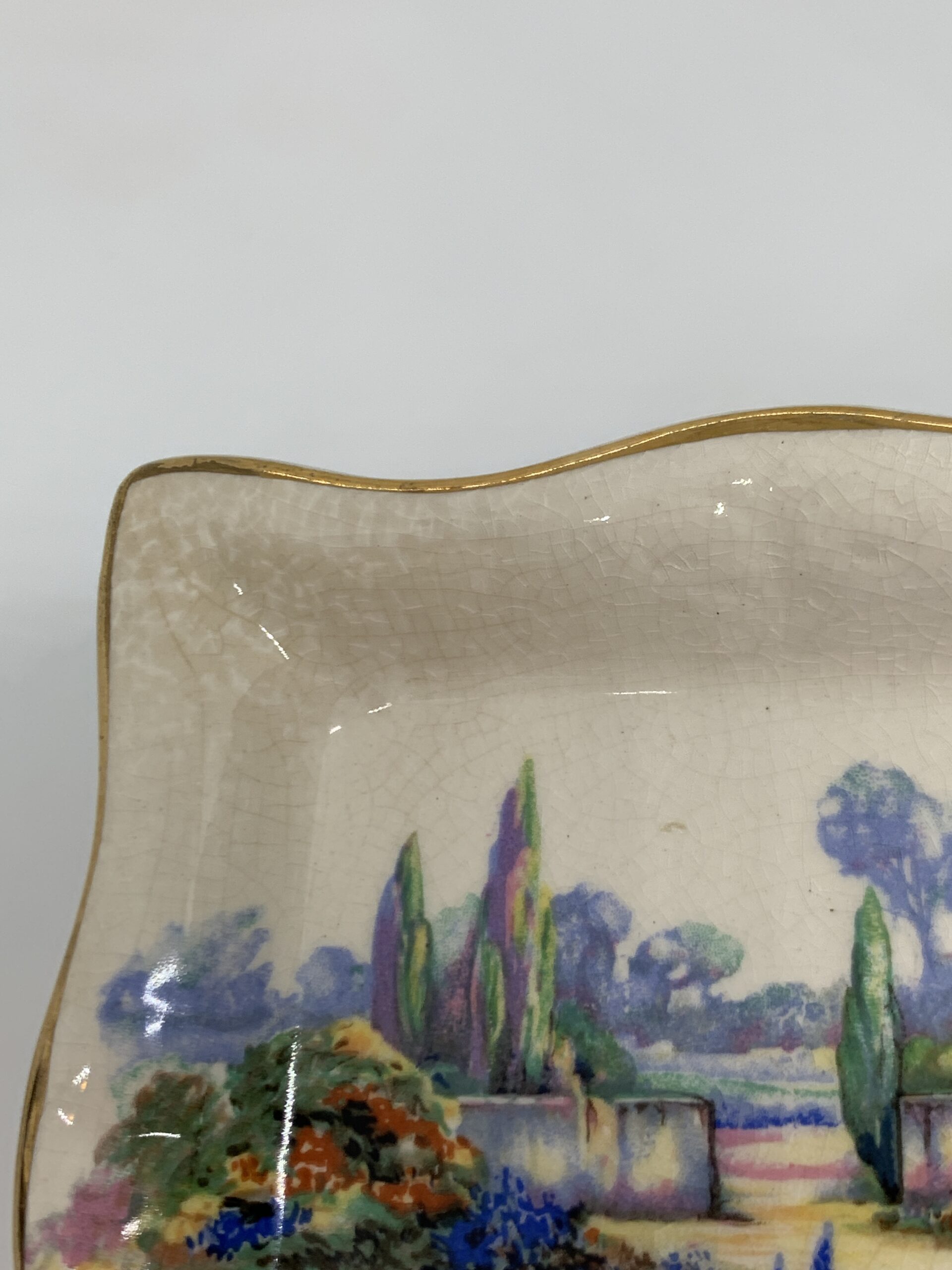 Lancaster Sandland Square Dish - In an Olde World Garden - 10cm ...