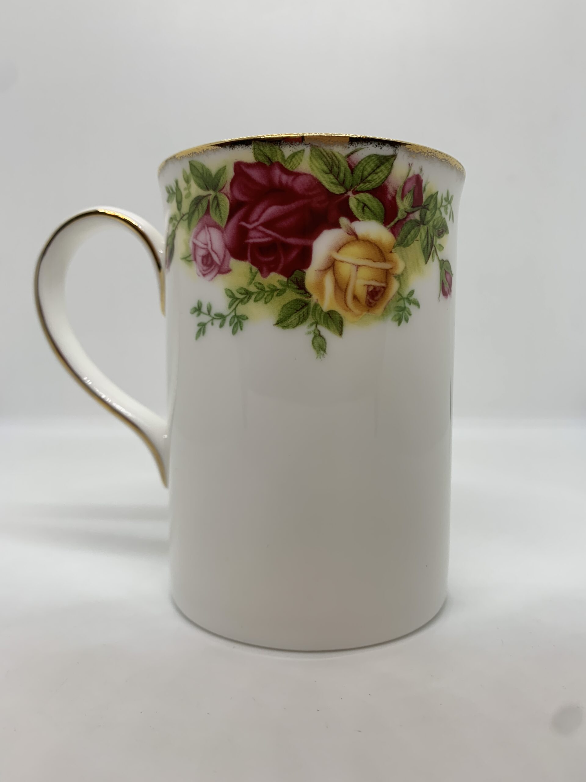 Royal Albert Old Country Roses Tall Bone China Mug - Vintage Keepsakes