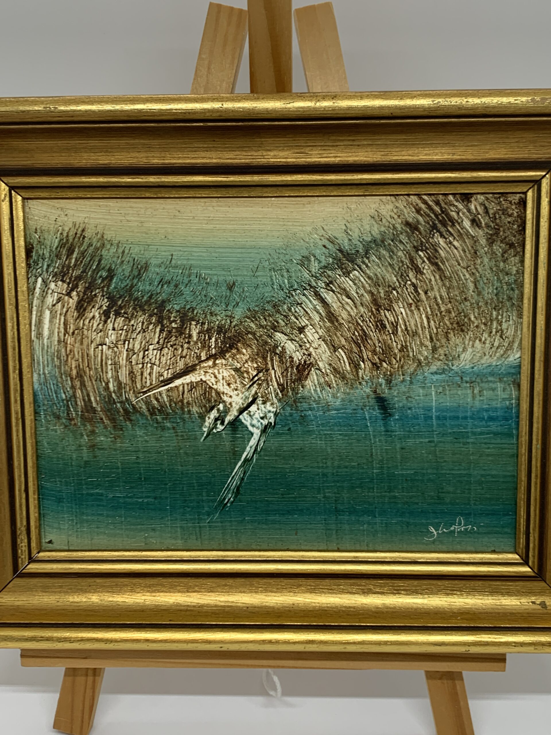 Original Oil Painting by Jim Crofts 15x20cm - Vintage Keepsakes