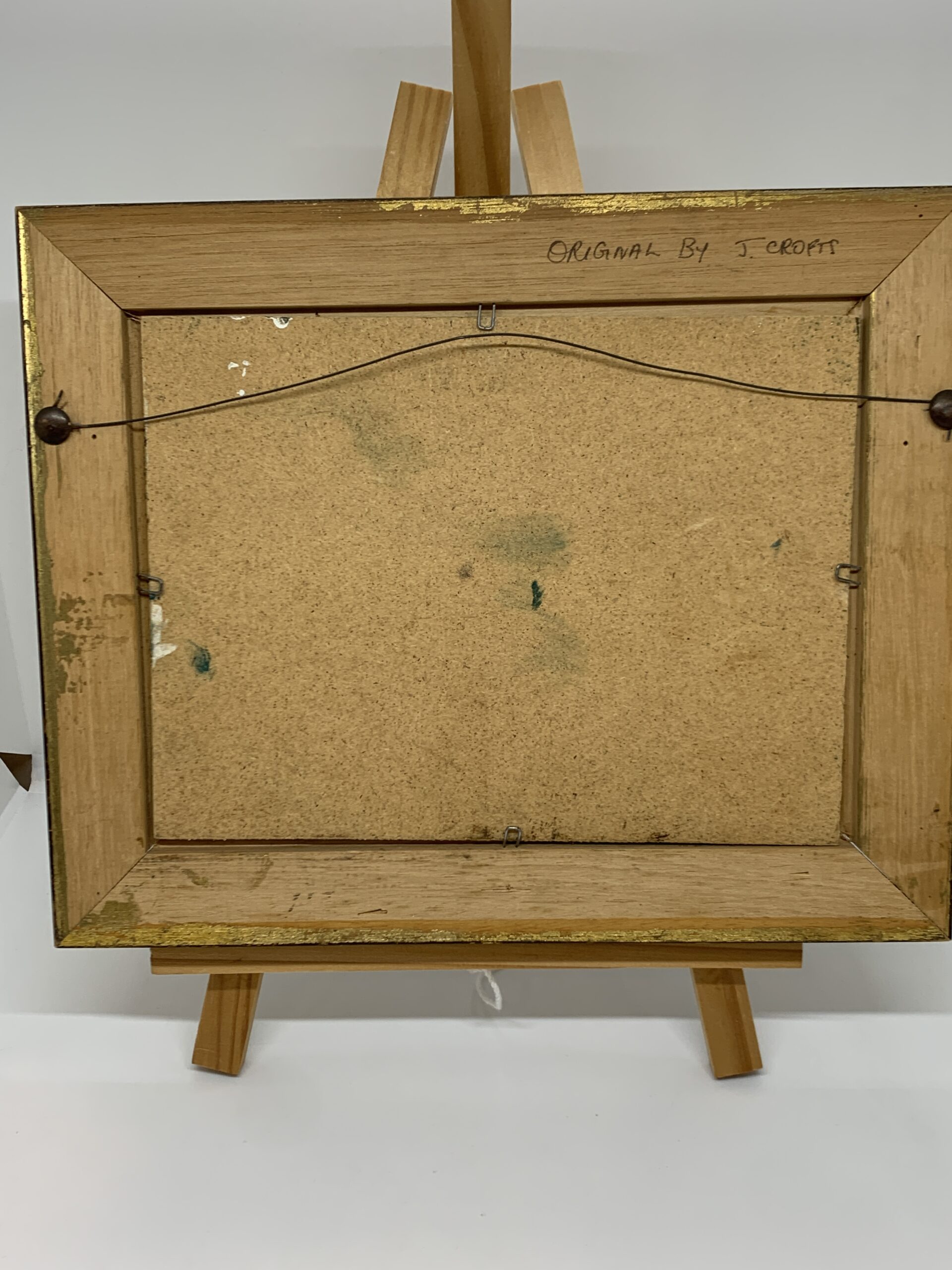 Original Oil Painting by Jim Crofts 15x20cm - Vintage Keepsakes