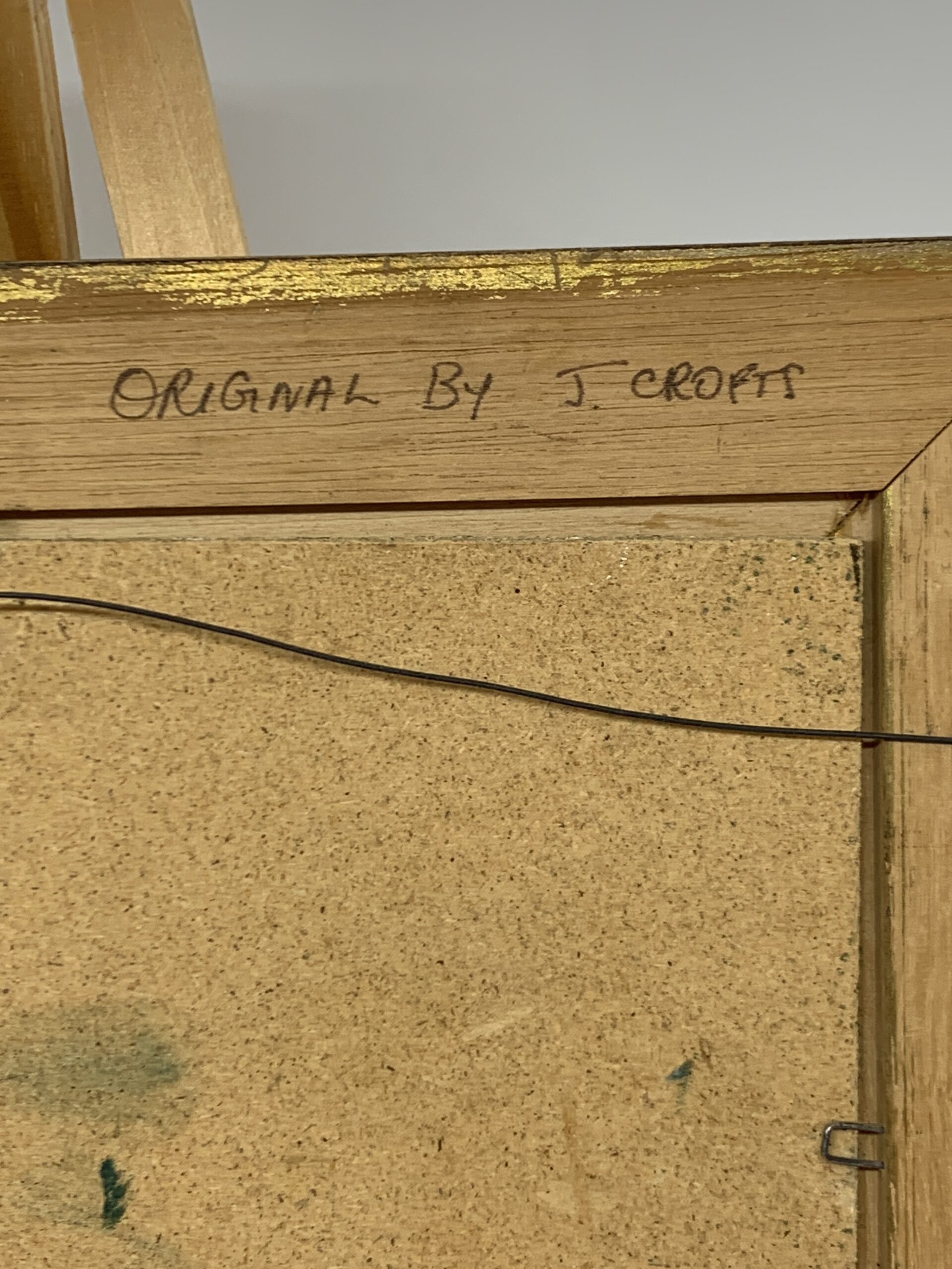 Original Oil Painting by Jim Crofts 15x20cm - Vintage Keepsakes