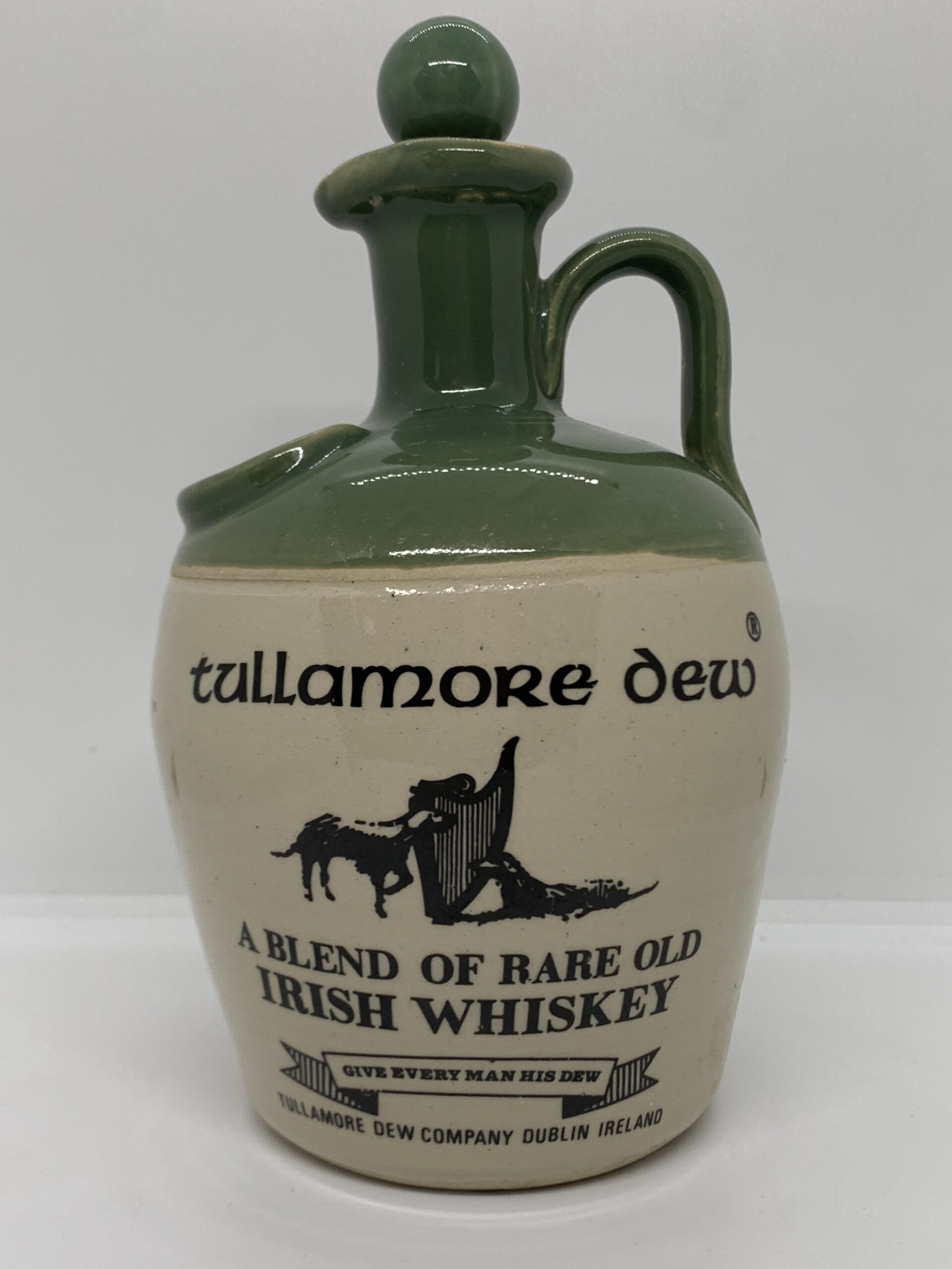 Visage Baugh Irish Whiskey Jug 18cm high (chipped Lip) - Vintage Keepsakes