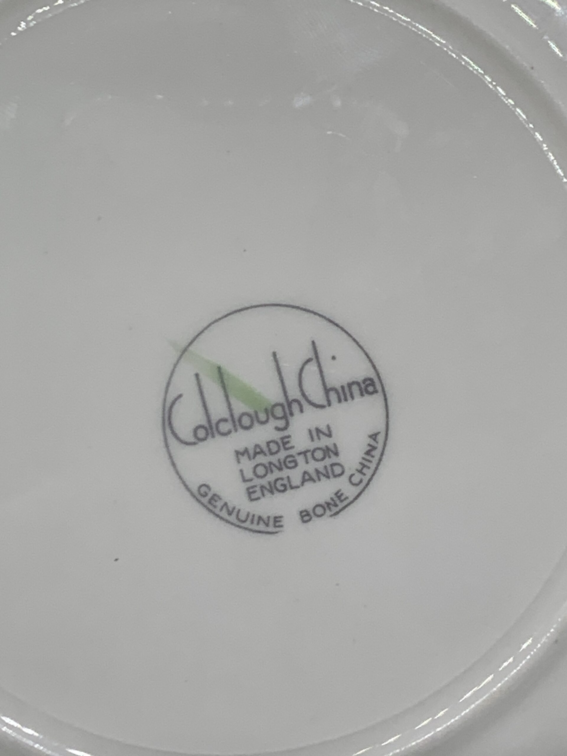 Vintage Colclough Fine Bone China Cake Plate 21cm with Rosebud Pattern ...