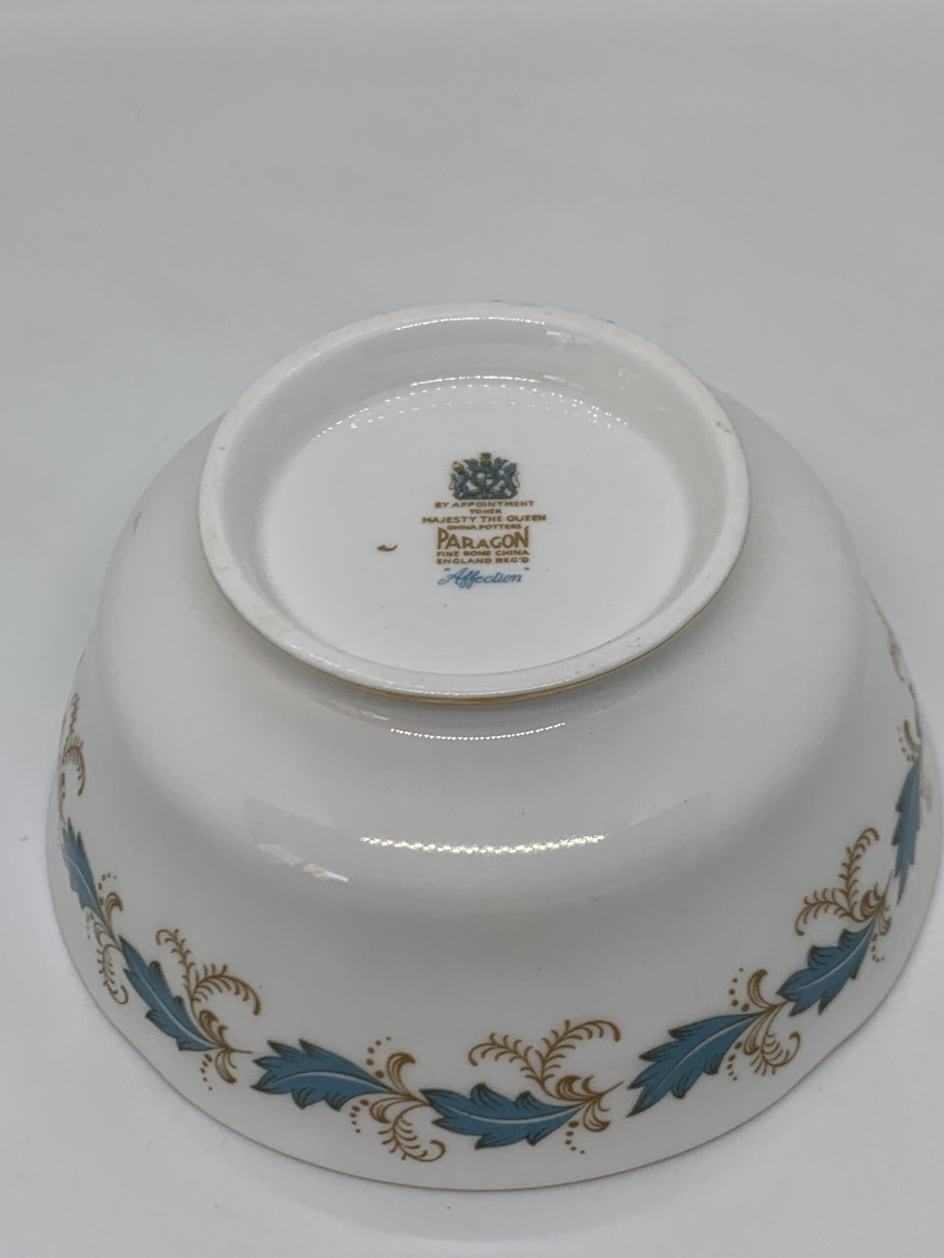 Paragon Affection Pattern Fine Bone China Open Sugar Bowl - Vintage ...