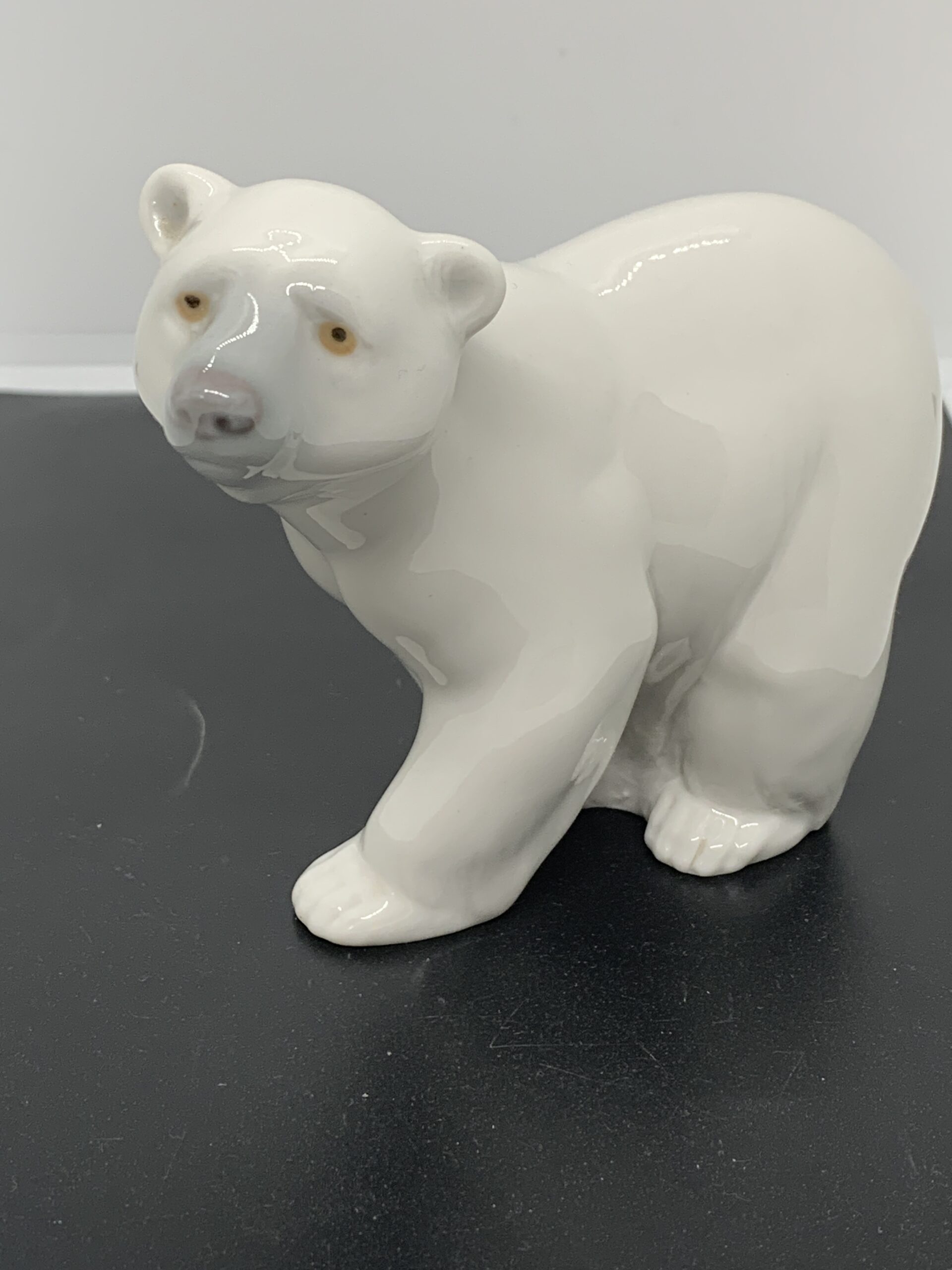 LLadro Porcelain Standing Polar Bear - Vintage Keepsakes