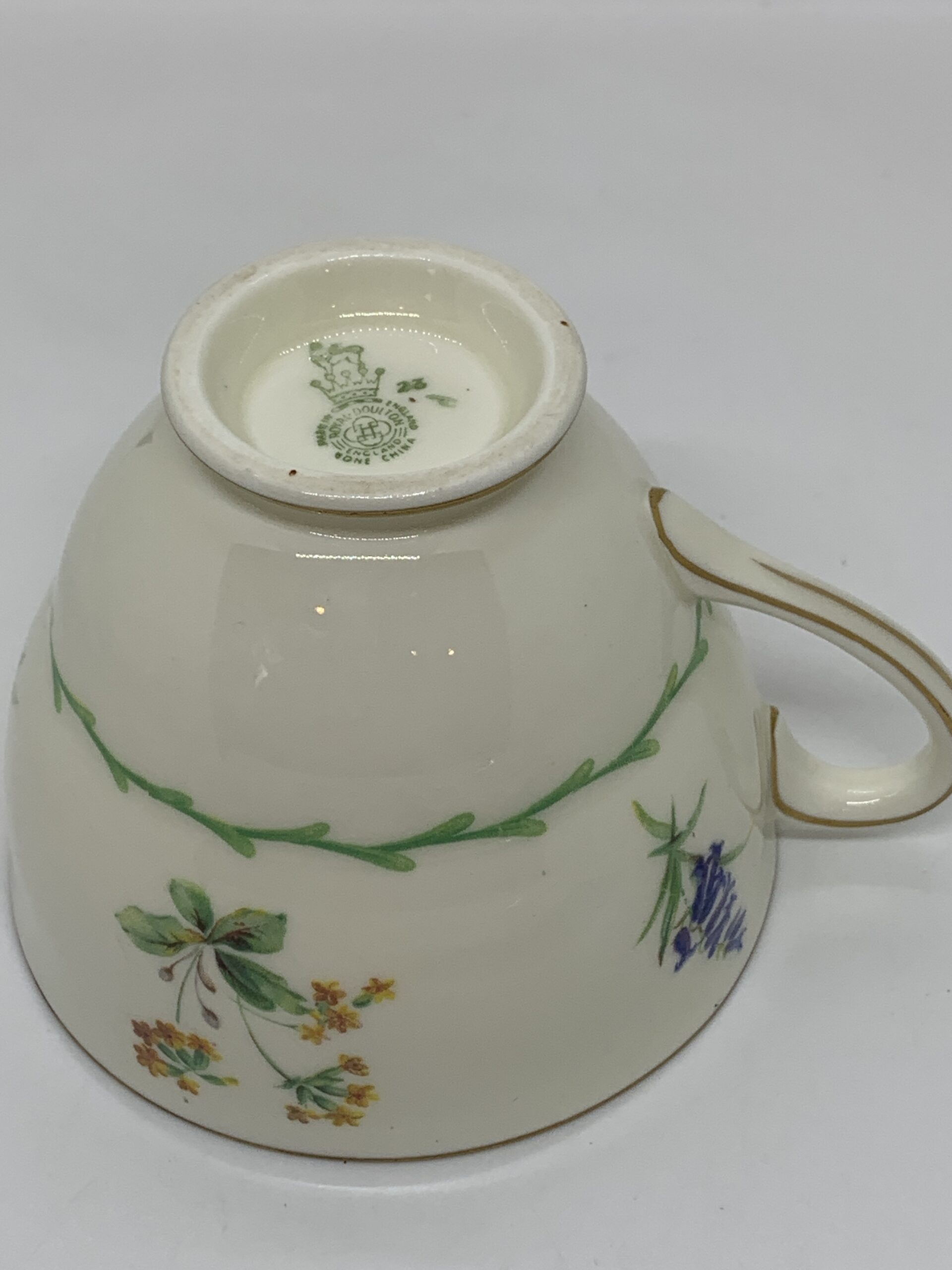 Royal Doulton Wild Flowers Duo - Bone China pattern V1566 - c1930 ...
