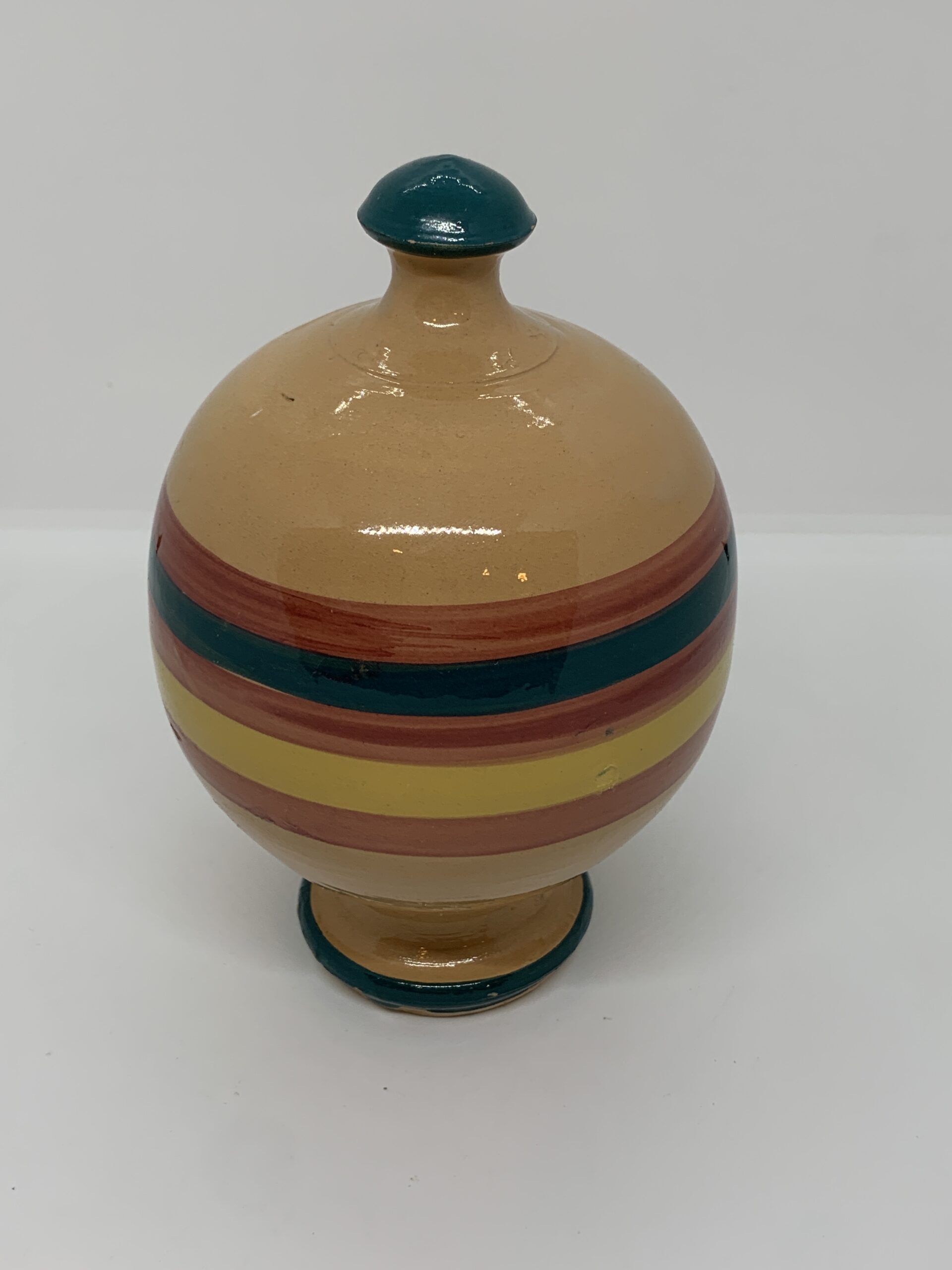 Terracotta Pottery Money Pot - 15cm high - Vintage Keepsakes
