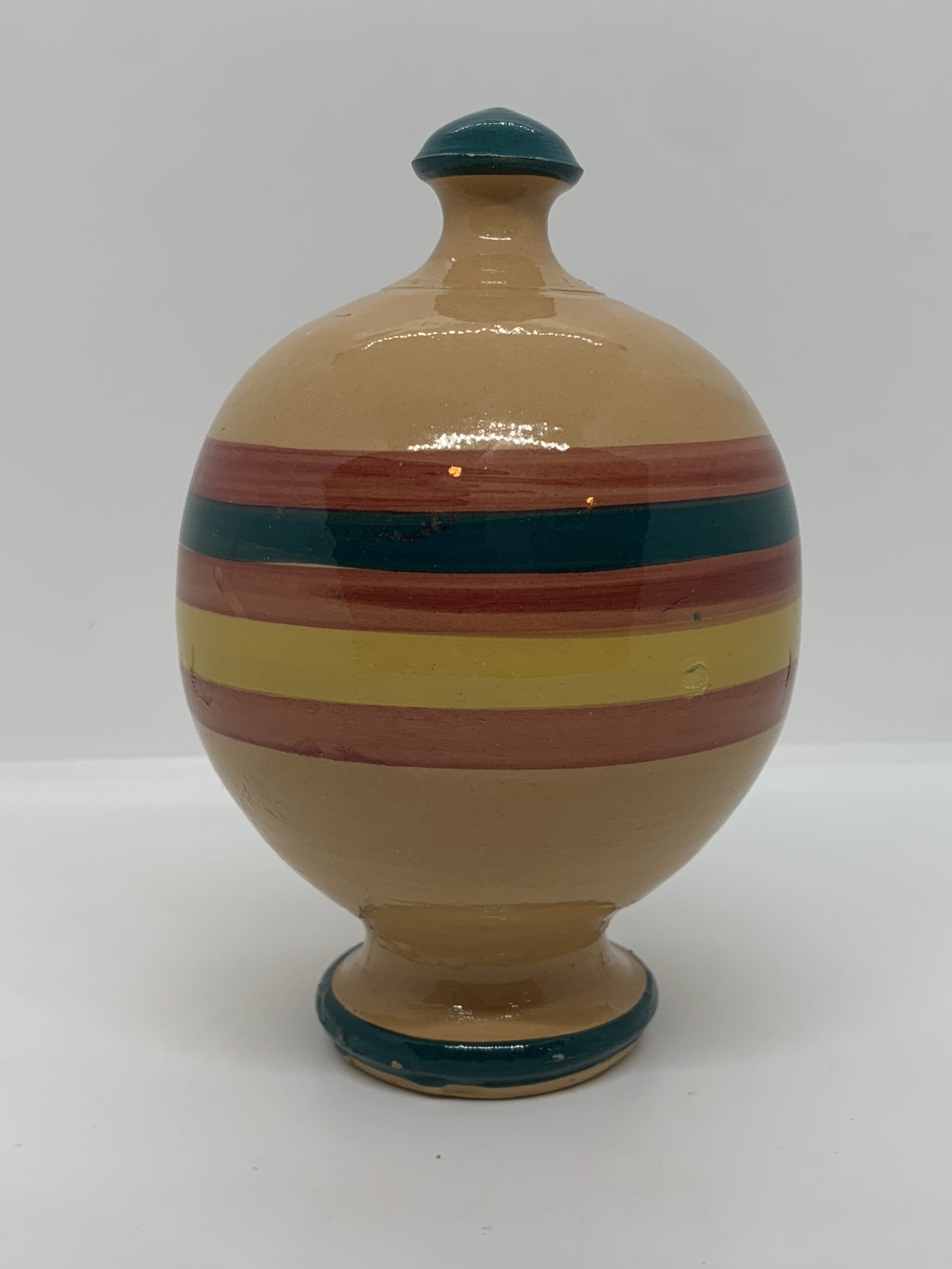 Terracotta Pottery Money Pot - 15cm high - Vintage Keepsakes