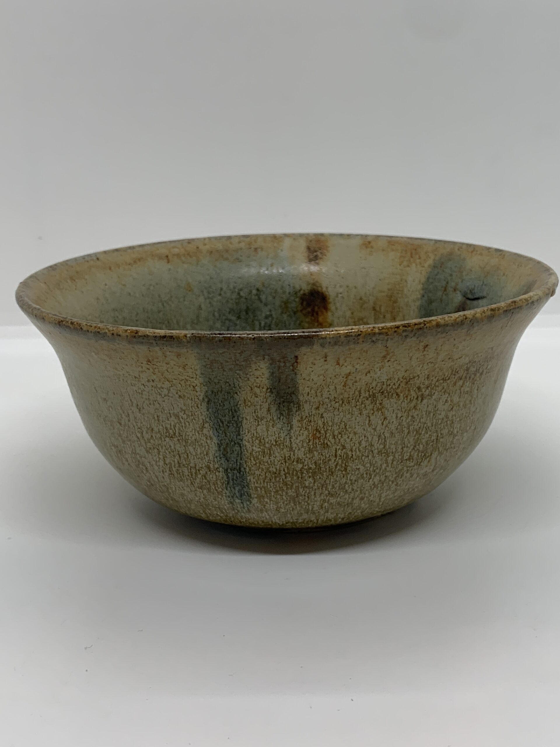 Studio Pottery Bowl marked 14cm wide - Vintage Keepsakes