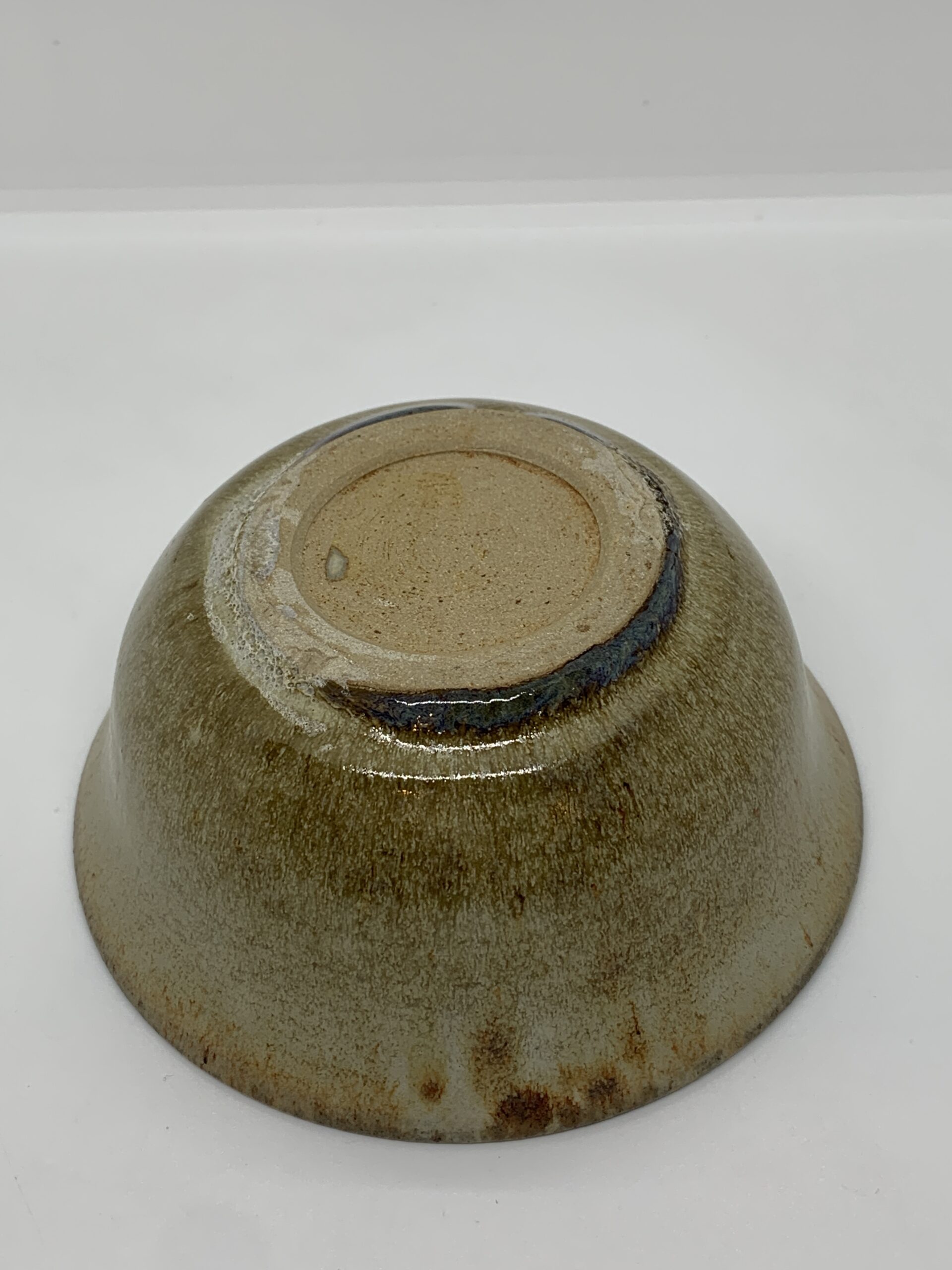 Studio Pottery Bowl marked 14cm wide - Vintage Keepsakes