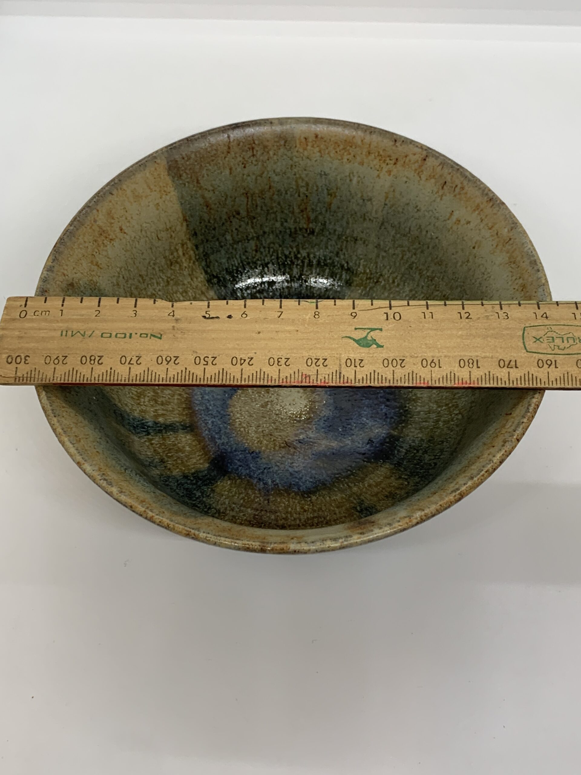 Studio Pottery Bowl marked 14cm wide - Vintage Keepsakes