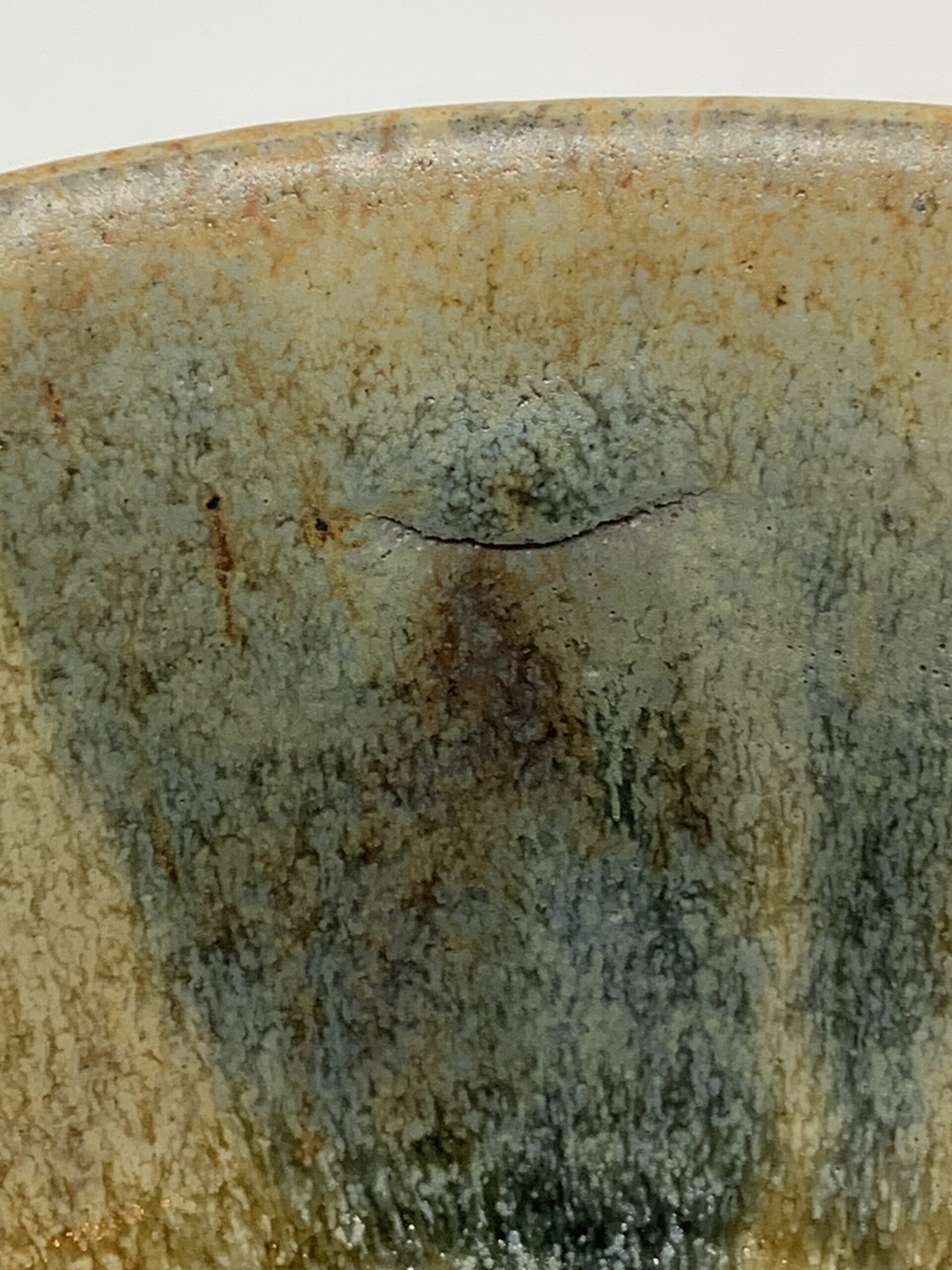 Studio Pottery Bowl marked 14cm wide - Vintage Keepsakes