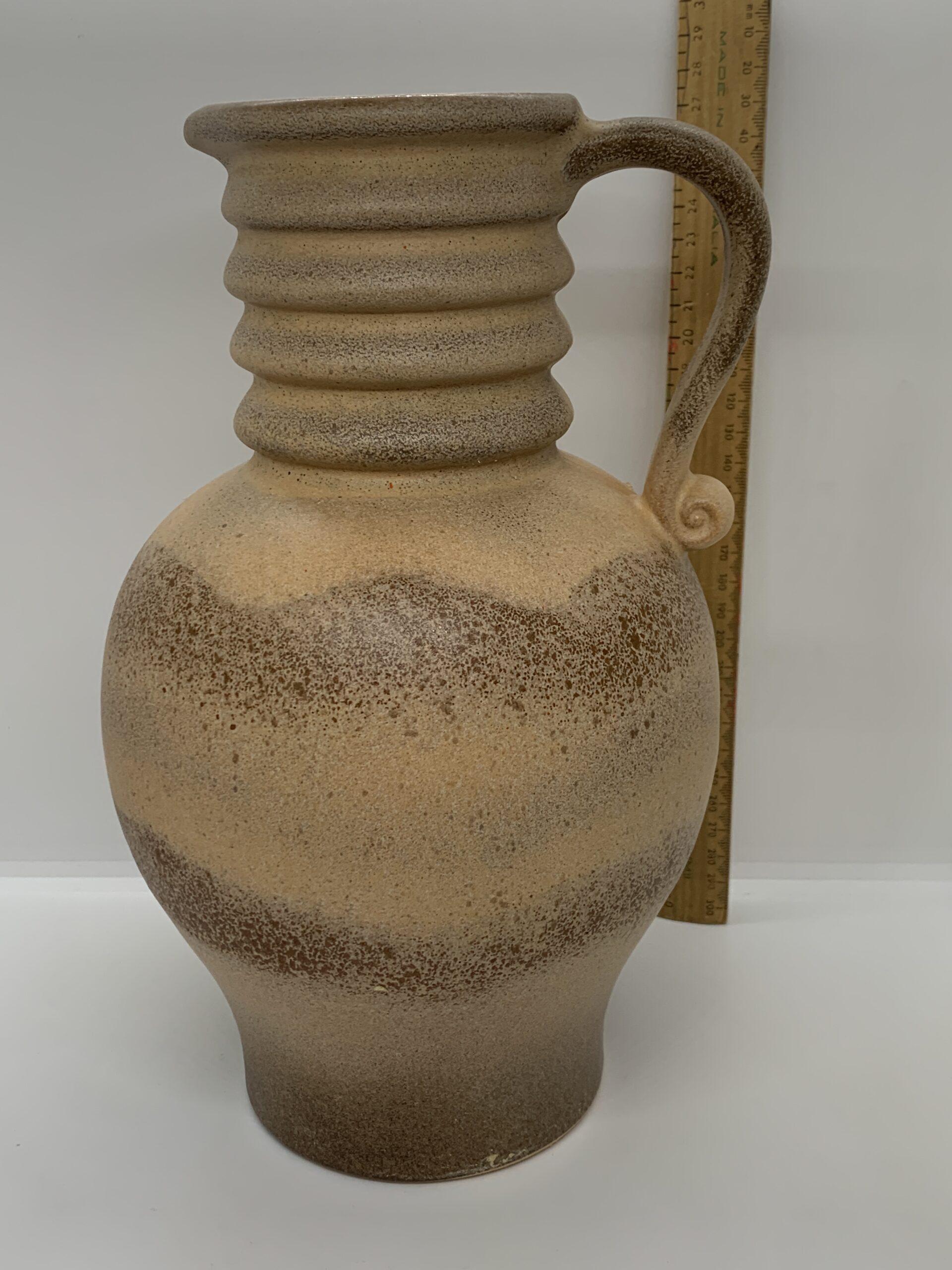 West German Jug 411-28 28cm - Vintage Keepsakes