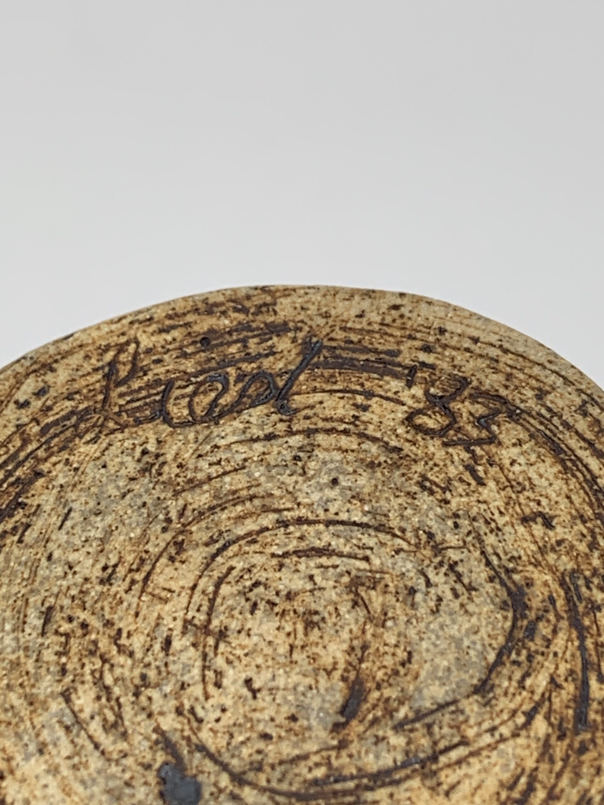 Studio Pottery Egg Cup marked to base 83 9cm (chip on base) - Vintage ...