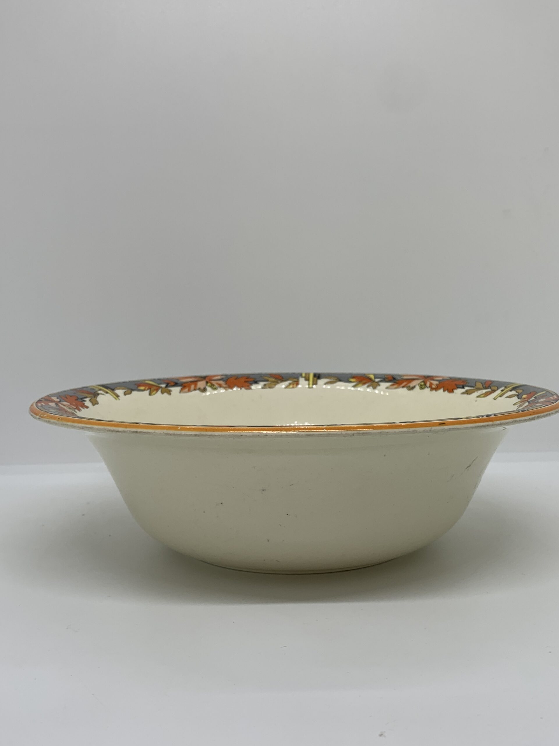 Burleigh Ware 21cm Bowl Autumn Pattern (5220) - Vintage Keepsakes