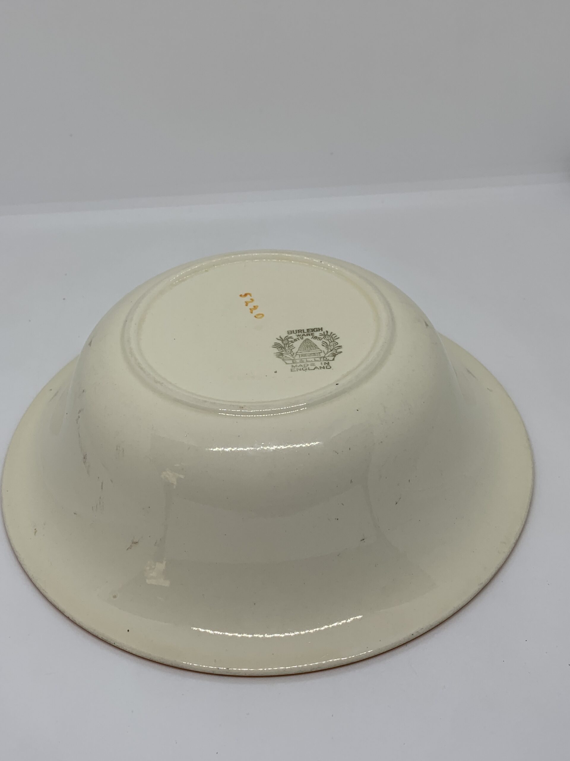 Burleigh Ware 21cm Bowl Autumn Pattern (5220) - Vintage Keepsakes