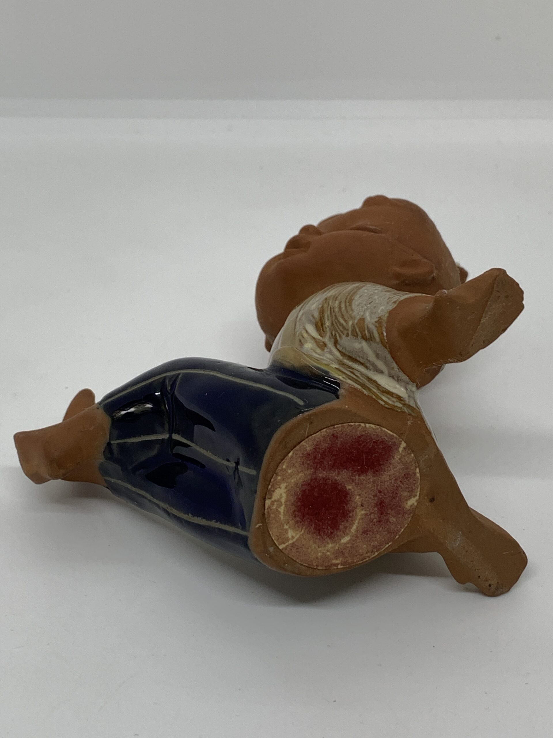 Gempo Giftware Stickered Girl Leaning Backwards 11cm - Vintage Keepsakes