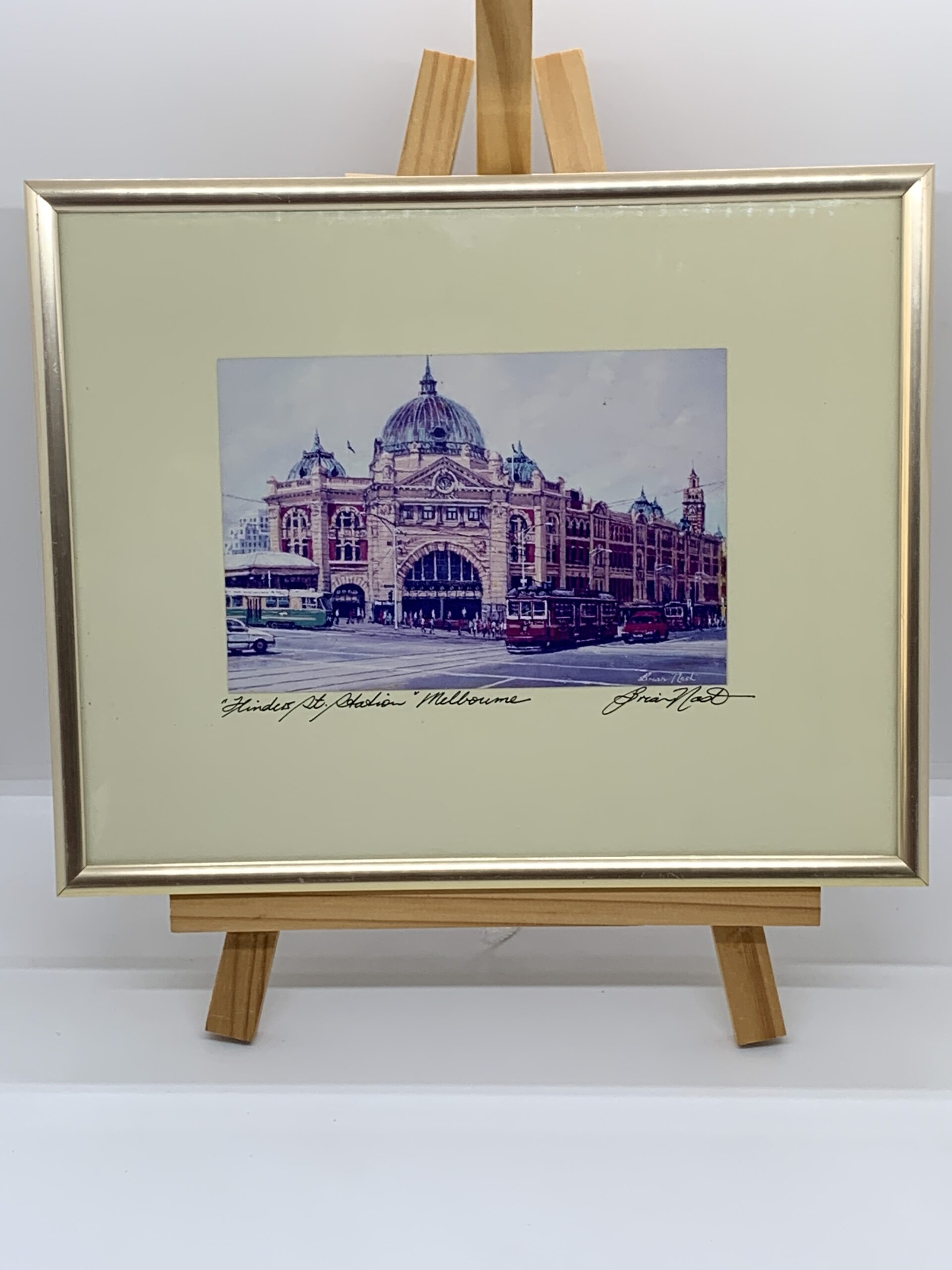 Brian Nash Small Photo Print Flinders St Station Melbourne 21x26cm ...