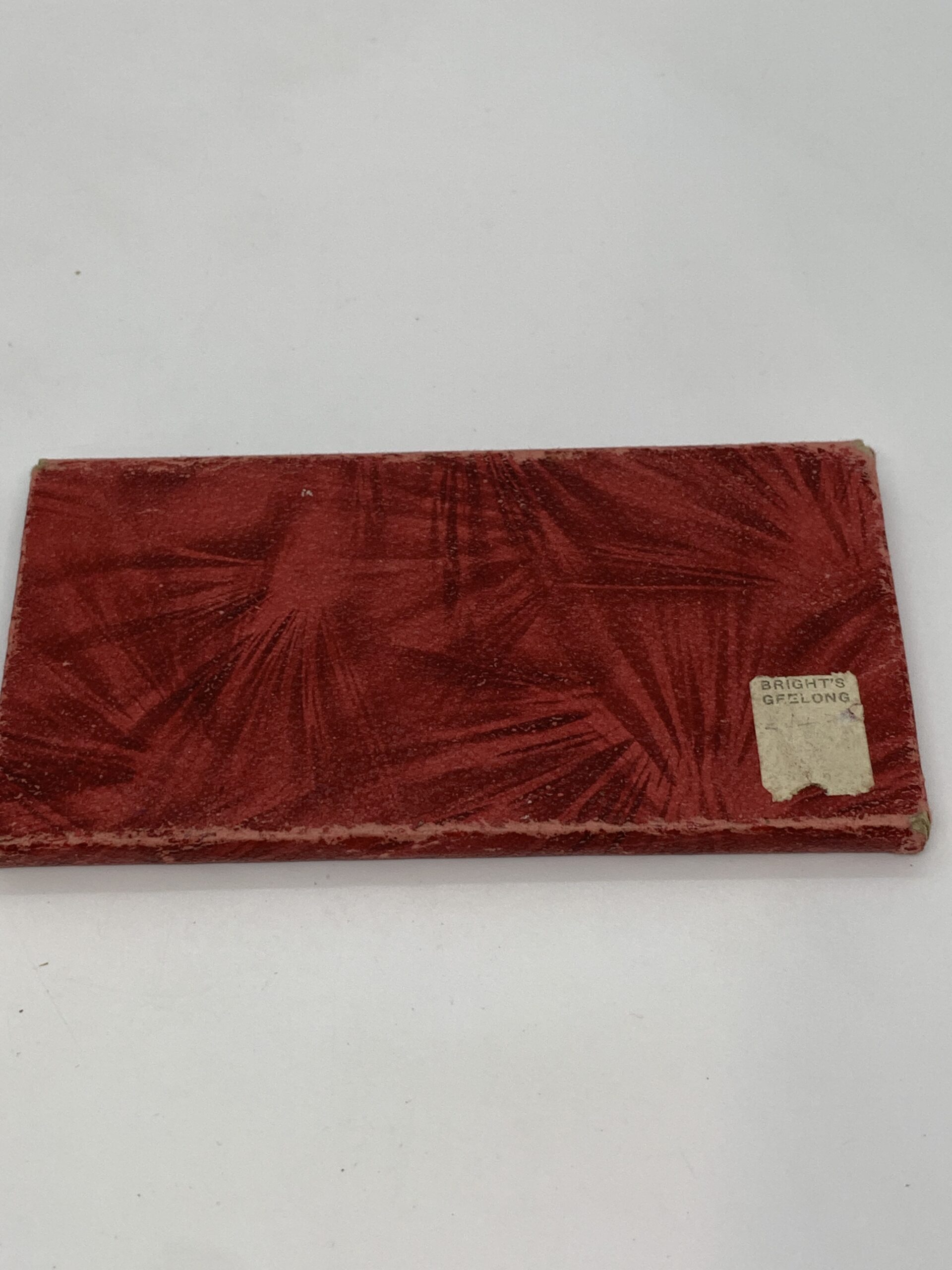 Miniature Draughts Set in Cover with Board (complete) - Vintage Keepsakes