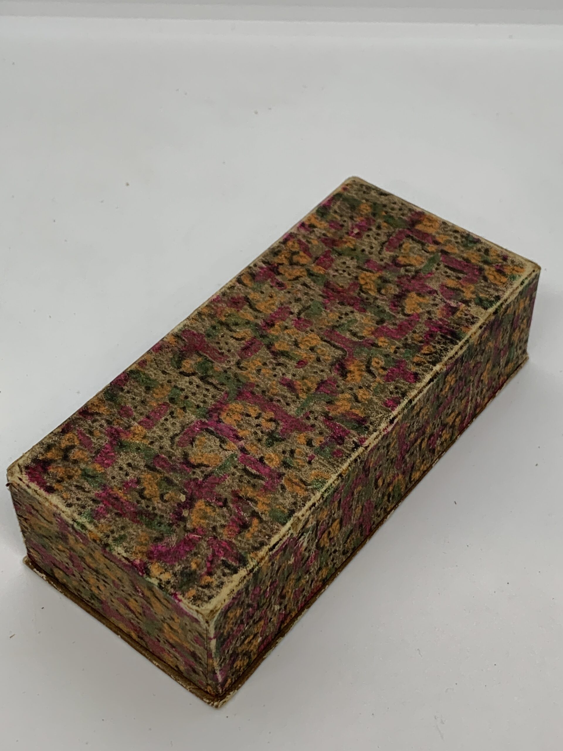 Box of Wooden Checkers in Box - Vintage Keepsakes