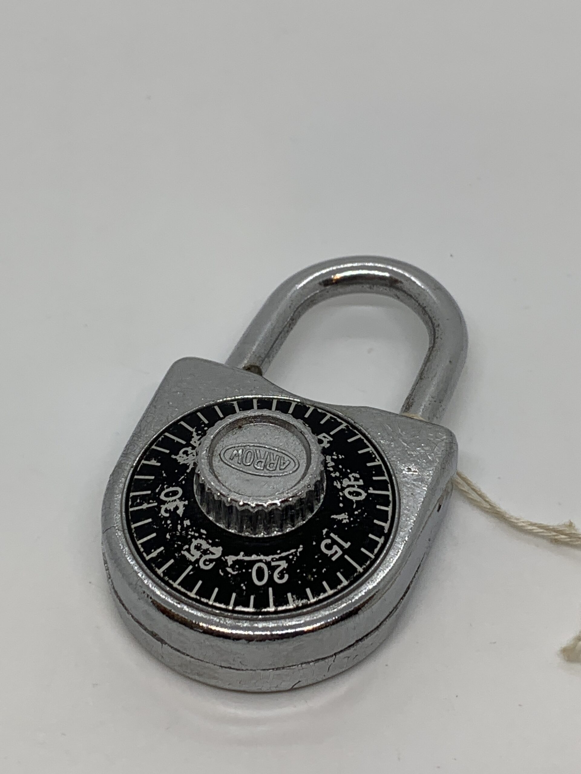 Vintage Arrow brand Combination Padlock - Vintage Keepsakes