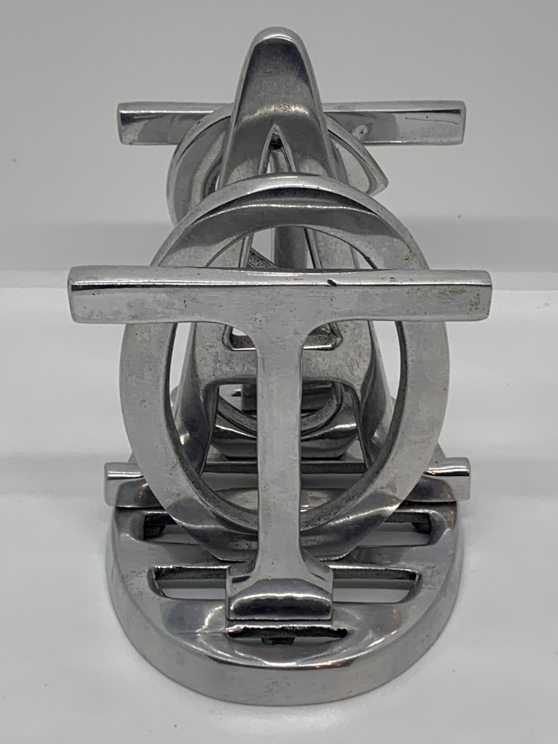 Metal Toast Rack - Spellin TOAST - Vintage Keepsakes