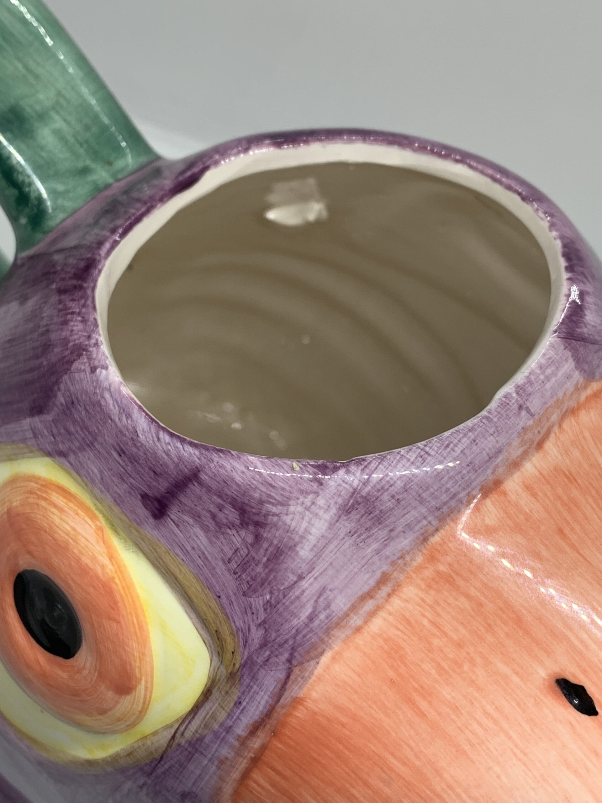 Ceramic Water Jug in the form of a Toucan - 26cm high - Vintage Keepsakes