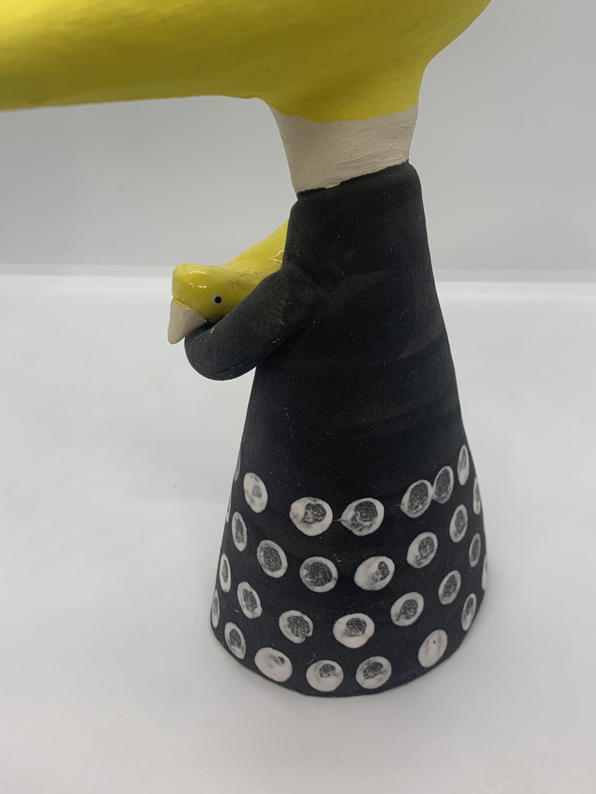 Ann-Maree Gentile Pottery Windswept Lady 20cm - Vintage Keepsakes