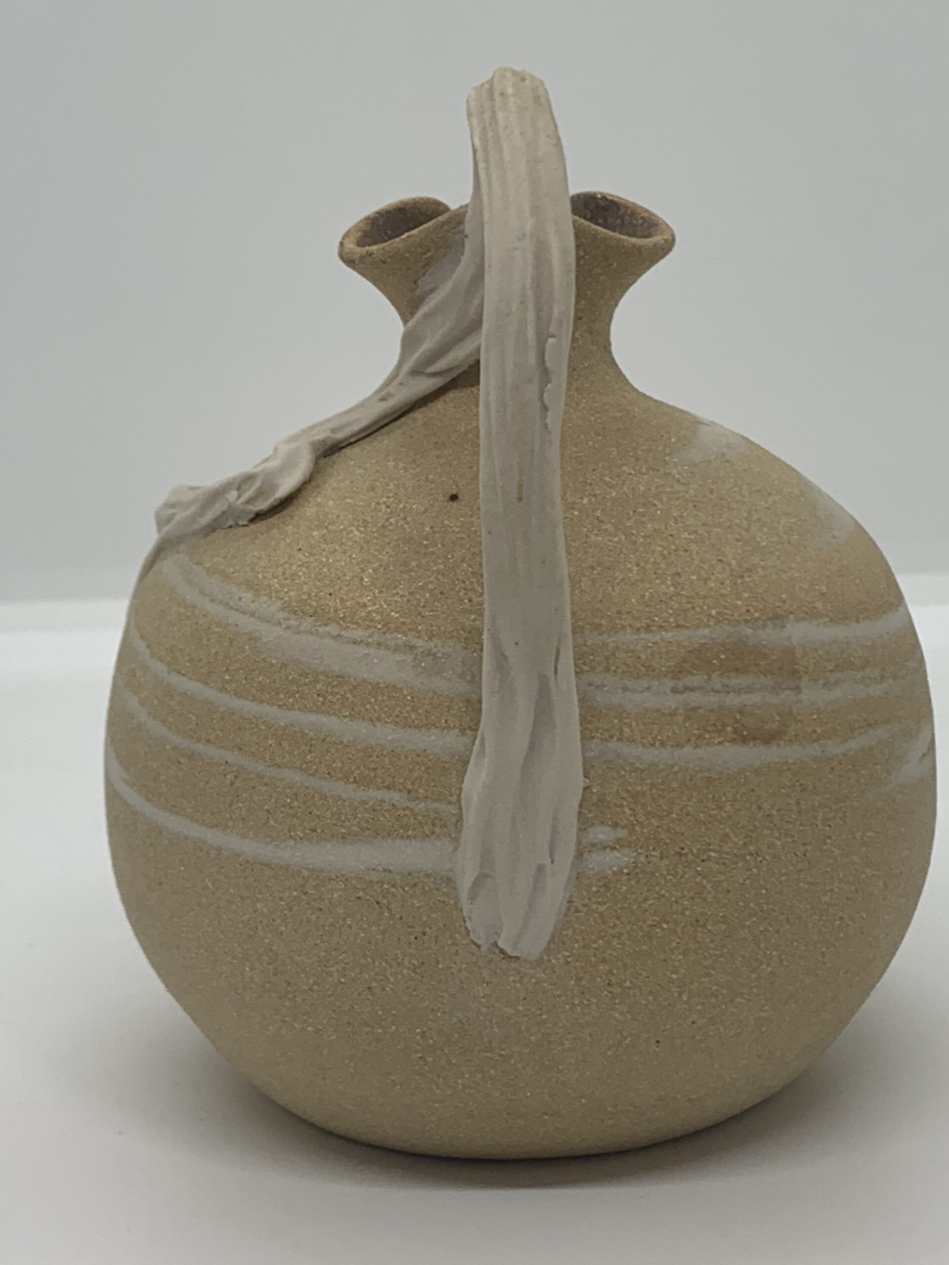 Eric Juckert Australian Pottery Jug 10cm - branch form handle - Vintage ...