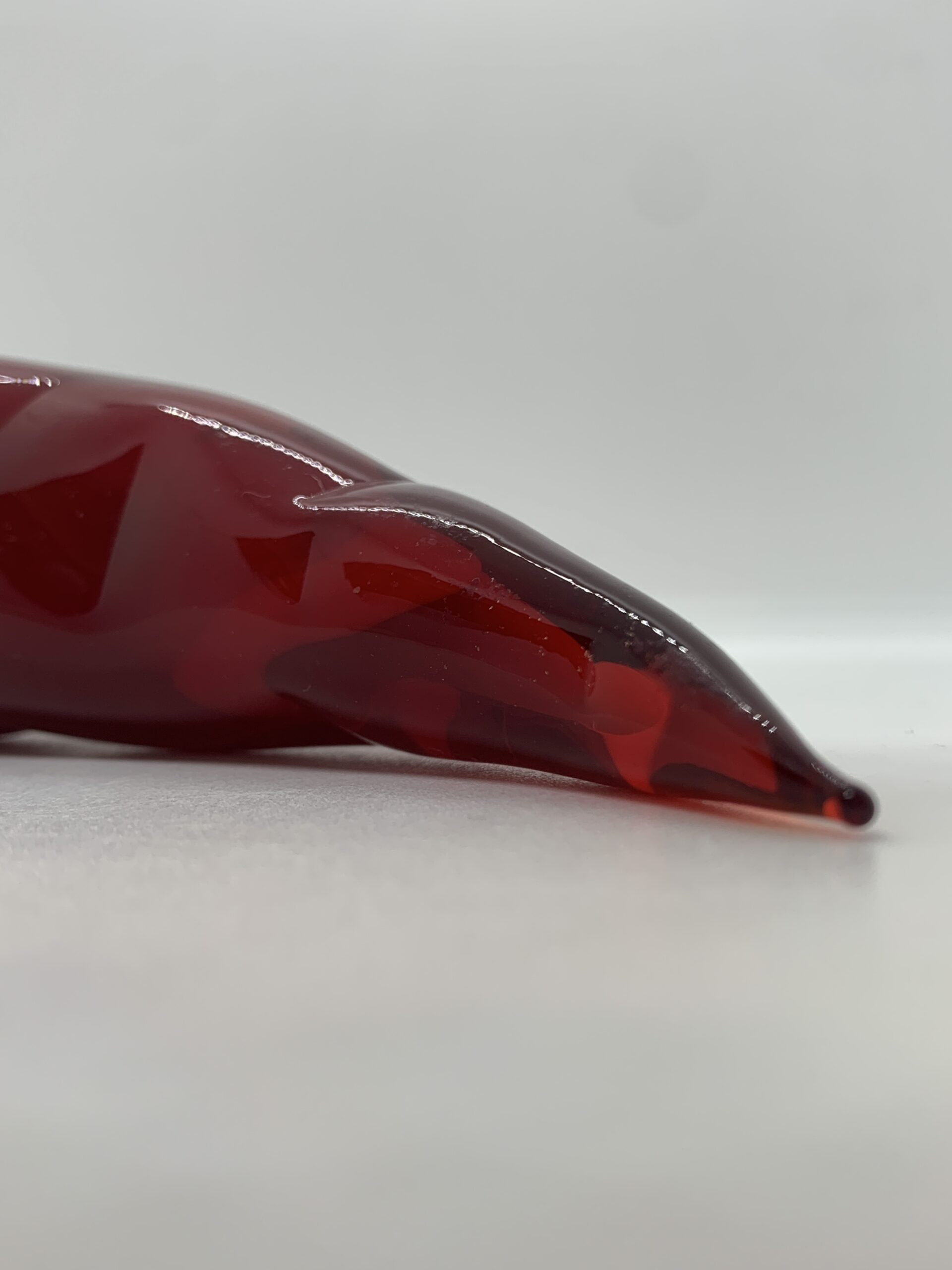 Red Art Glass Chilli 16cm - Vintage Keepsakes