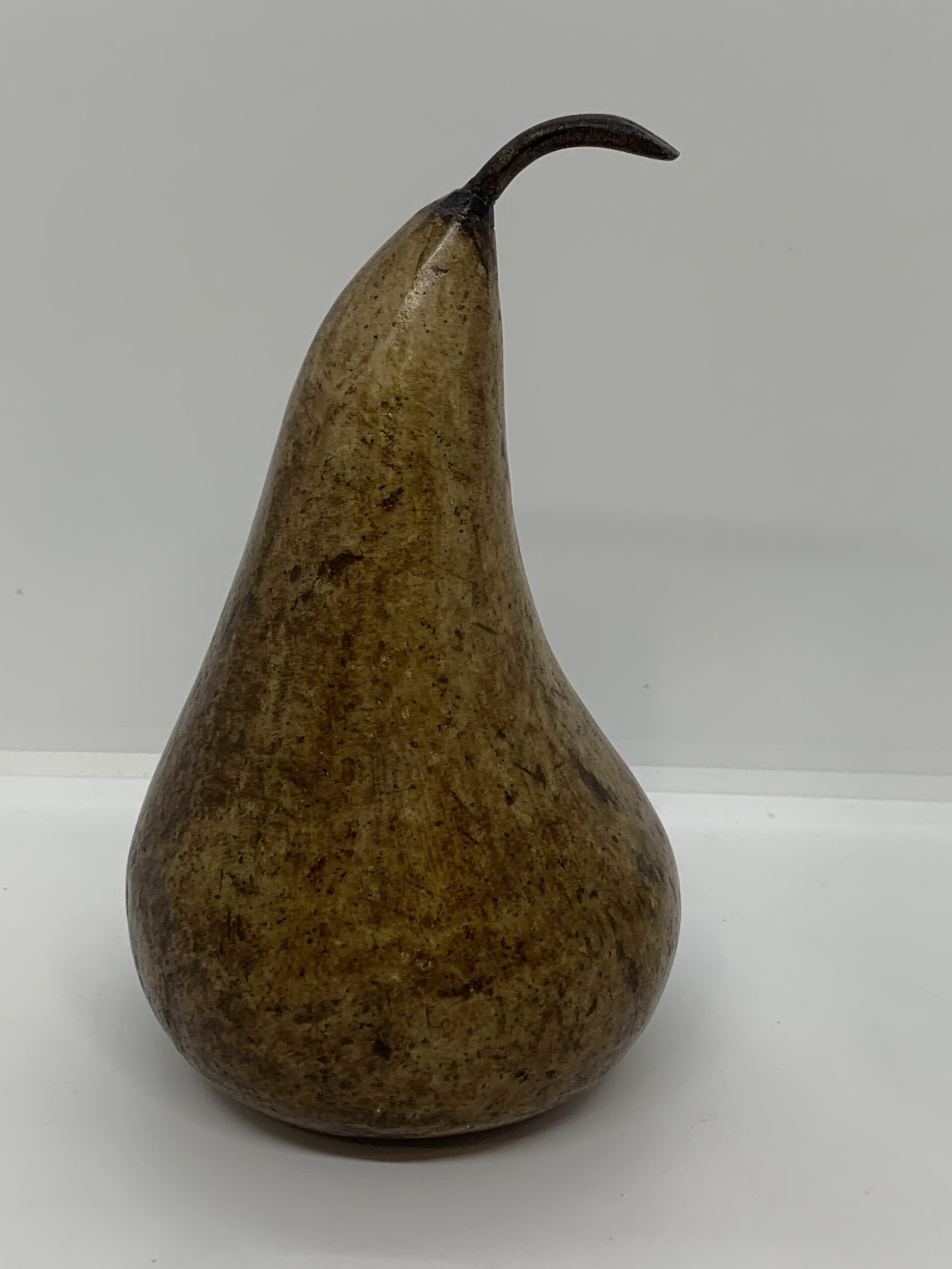 Set of three Graduted size Marble Pears 15cm - Vintage Keepsakes