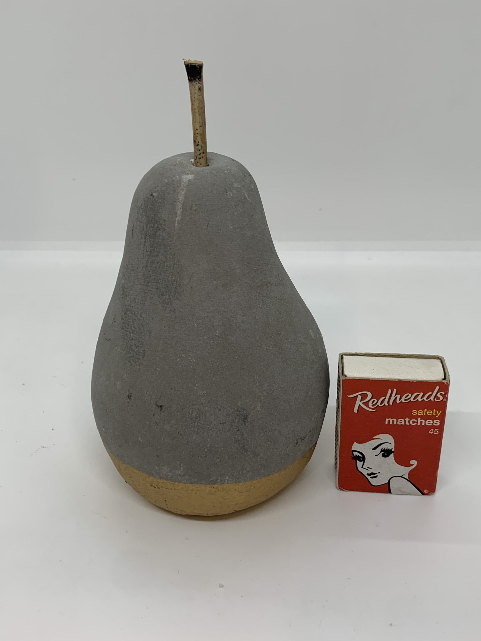 Composite (possibly resin) Decorative Pear 13cm - Vintage Keepsakes