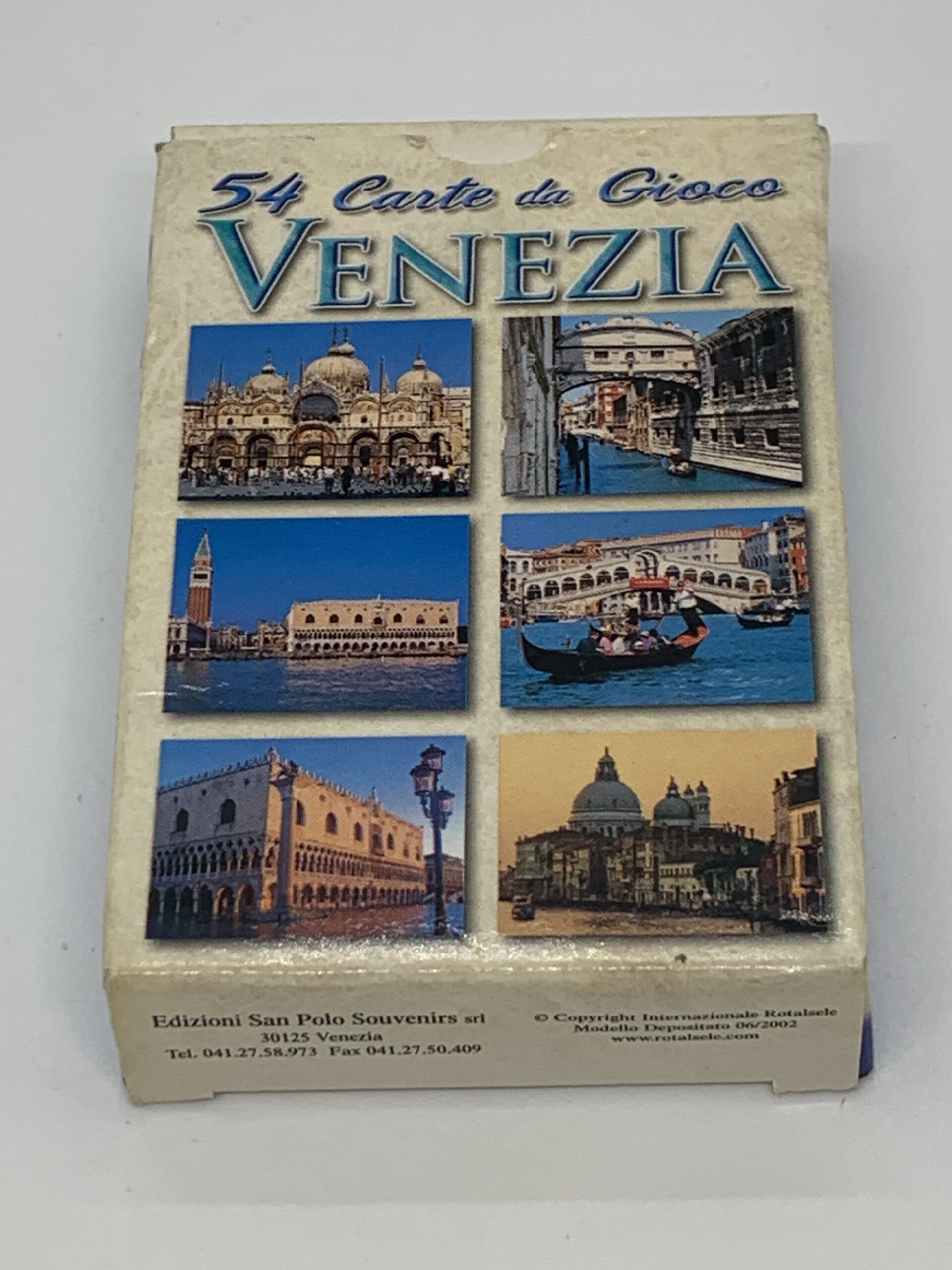 Cards of Venezia Playing Cards - Vintage Keepsakes