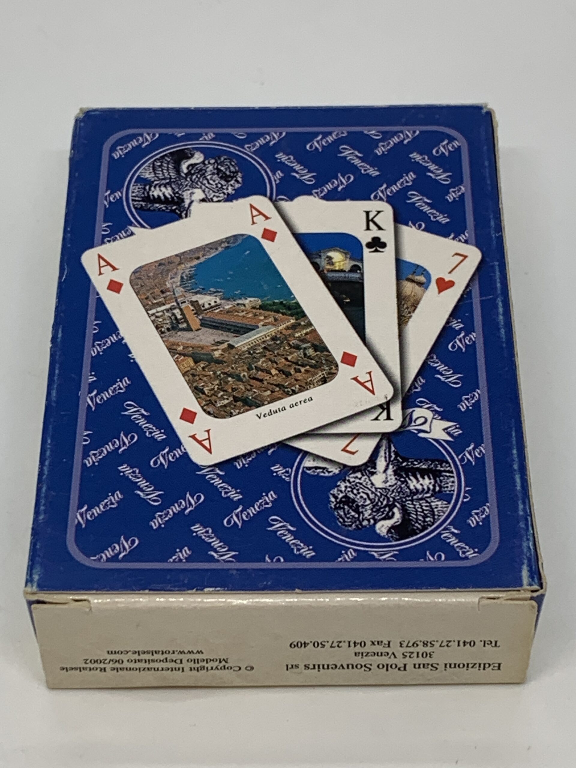 Cards of Venezia Playing Cards - Vintage Keepsakes