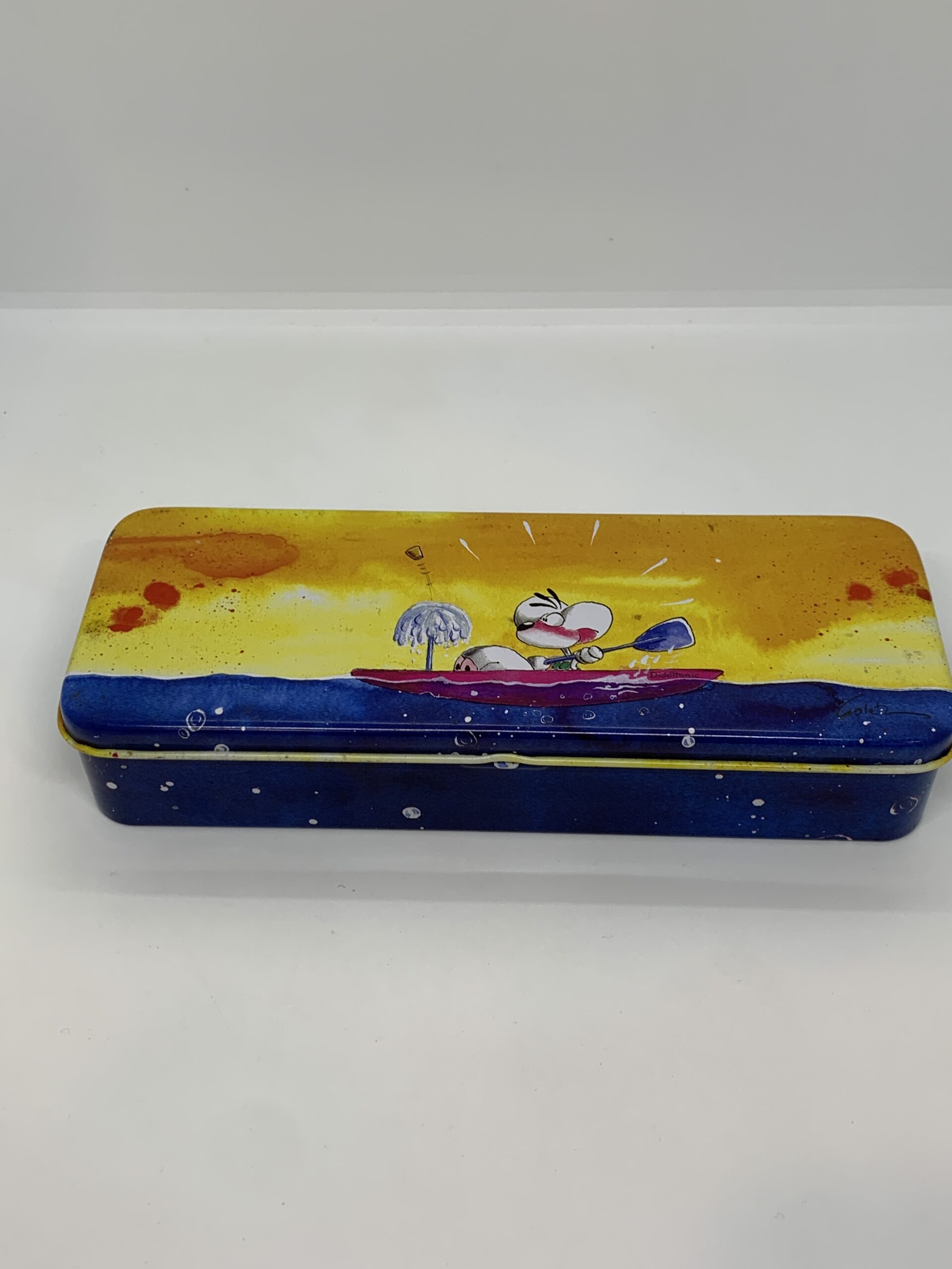 Thomas Gidz Diddl Tin Case 23cm - Vintage Keepsakes