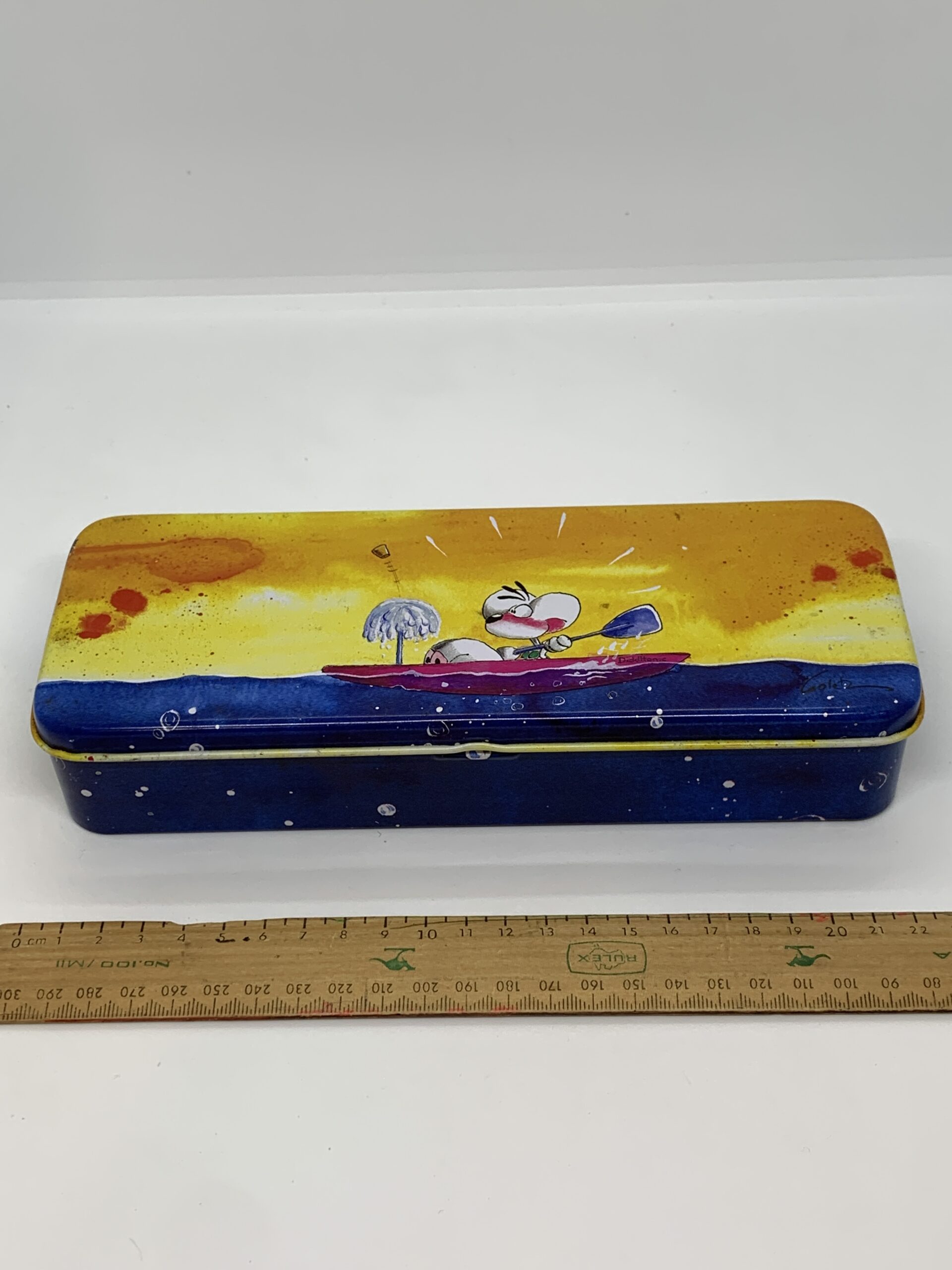 Thomas Gidz Diddl Tin Case 23cm - Vintage Keepsakes