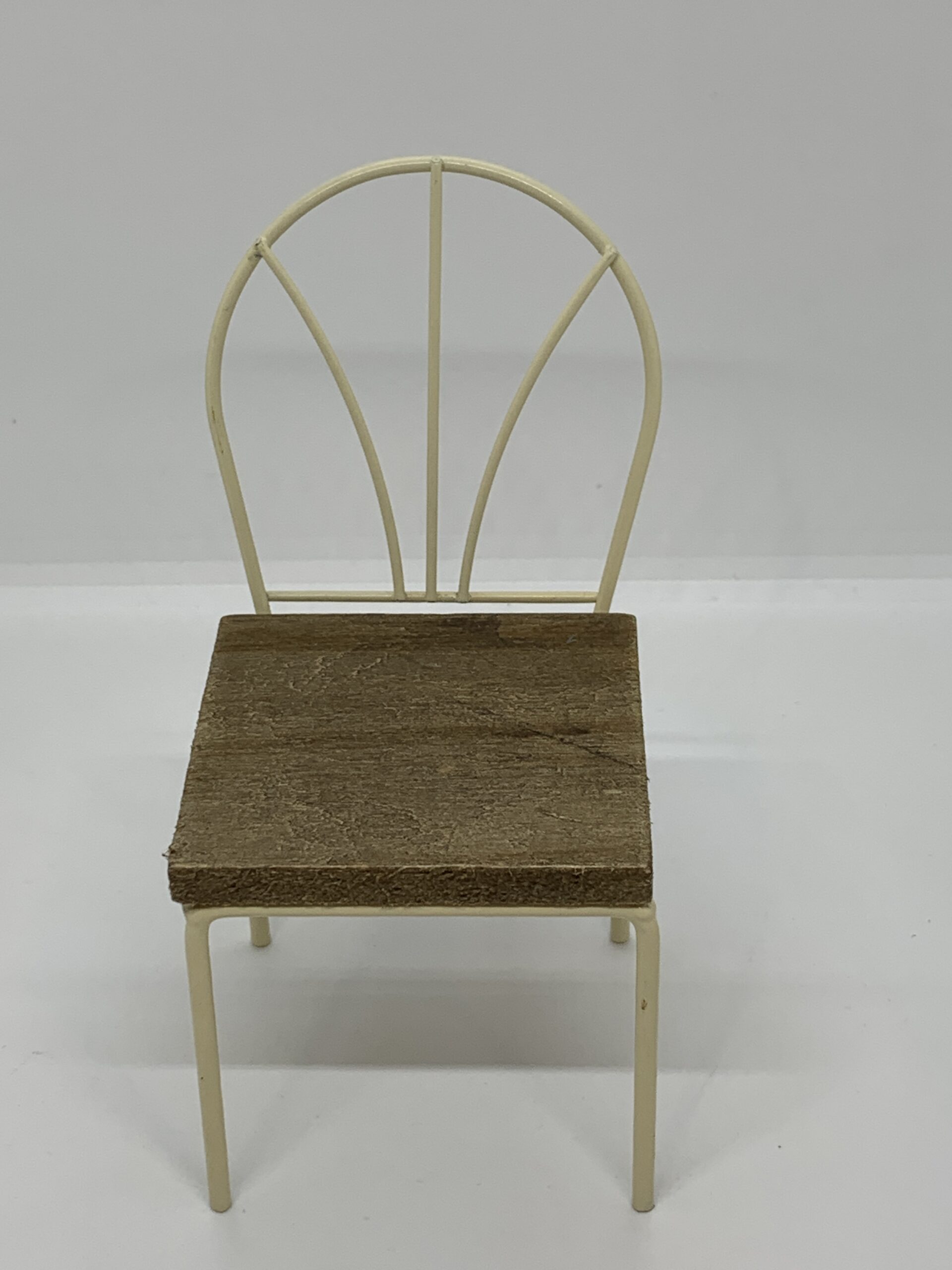 Little Metal Frame Chair 16cm - Vintage Keepsakes