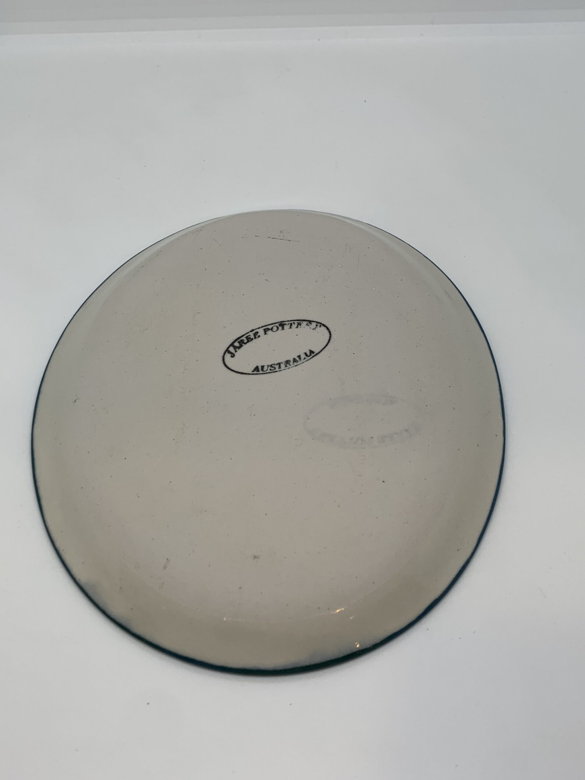 Jaree Pottery Oval Plate - flowering gum design - 20cm - Vintage Keepsakes