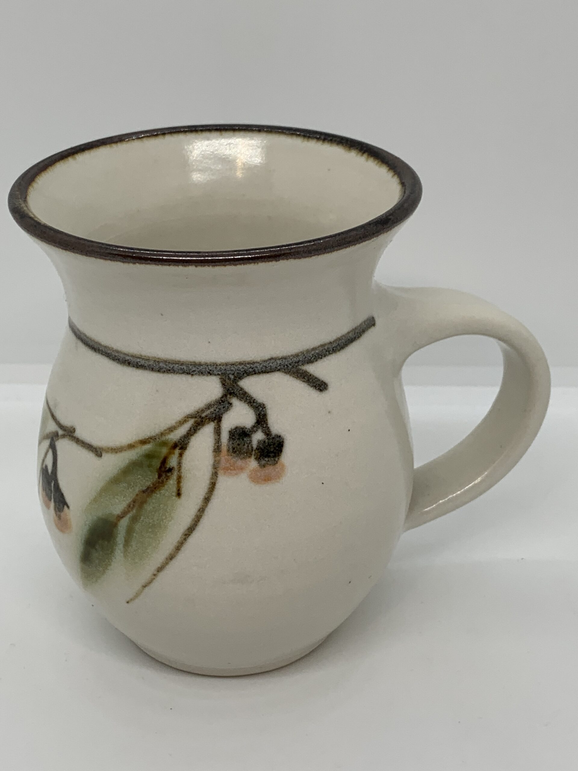 Australian Studio Pottery (Geelong) Mug Ian F Cook 10cm - Vintage Keepsakes