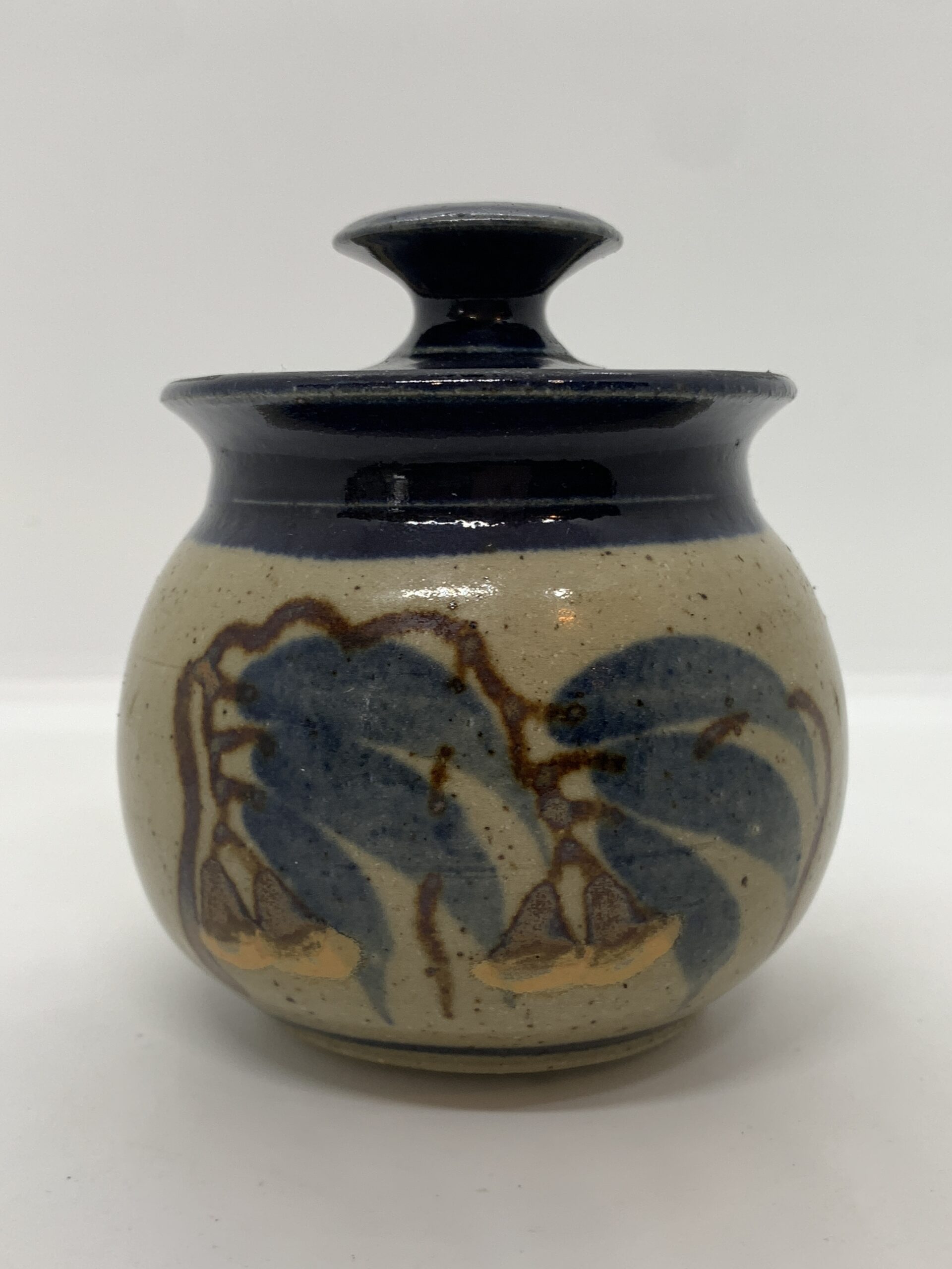 Cannie Ridge Harcourt Pottery (Allan Letts) Sugar Bowl 8cm - Vintage ...